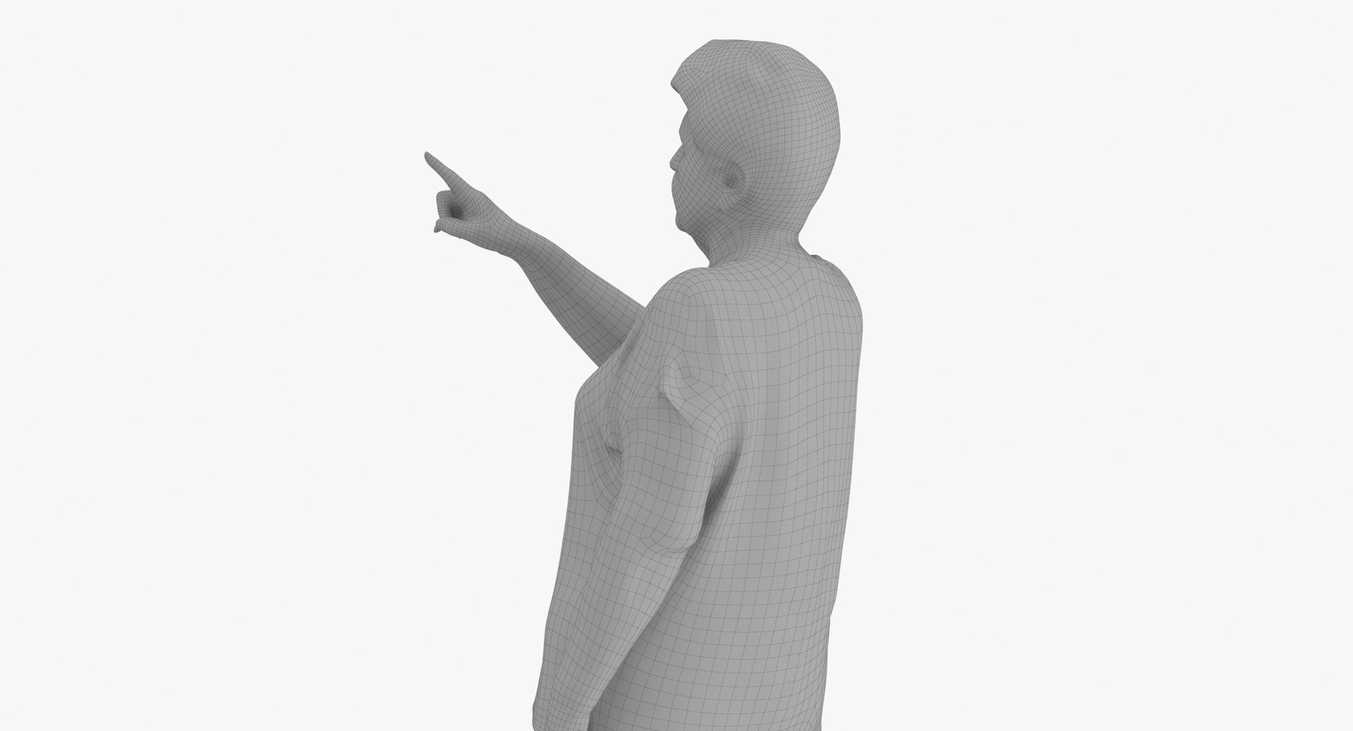 3D Sophie Casual Summer Interacting Pose 02 Pointing model - TurboSquid ...