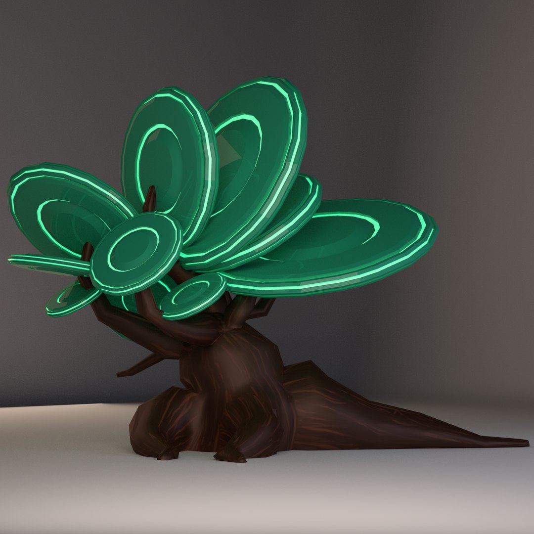 3D Stylized Tree Model - TurboSquid 1367069