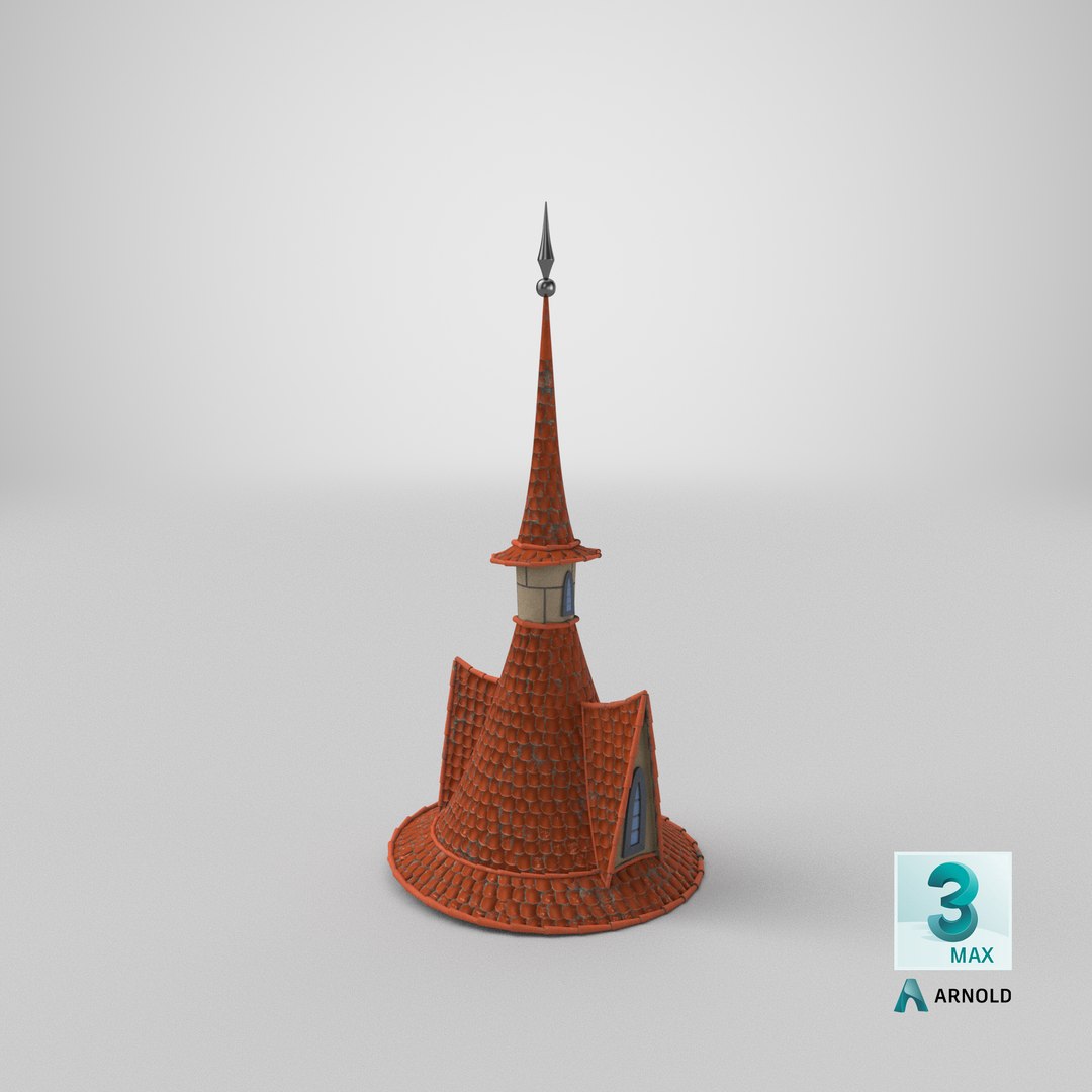 3D stylized roof - TurboSquid 1690738