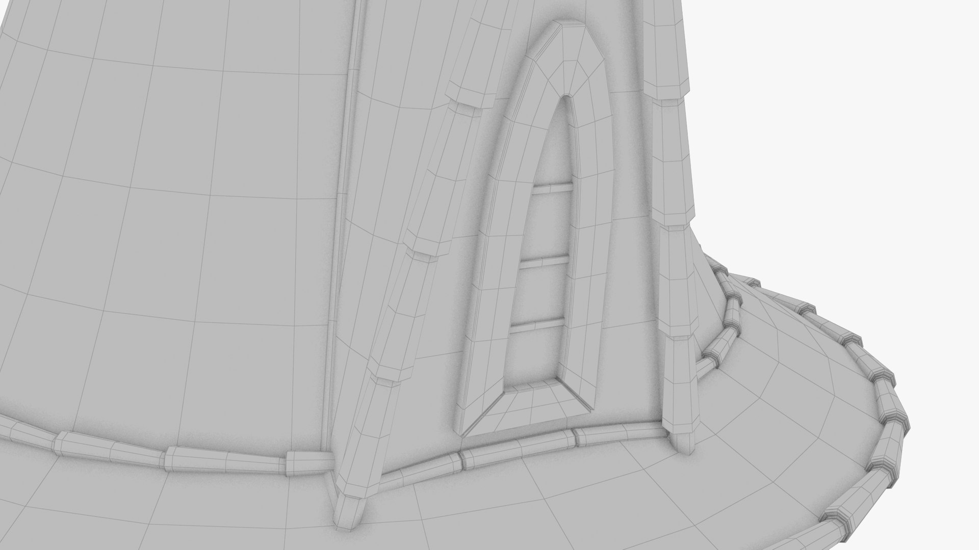 3D stylized roof - TurboSquid 1690738