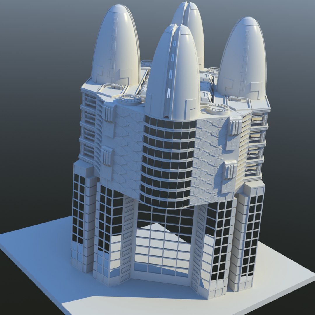 3D building - TurboSquid 948186