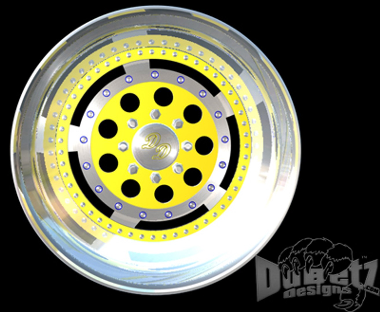 3d Designs Original Wheel Center