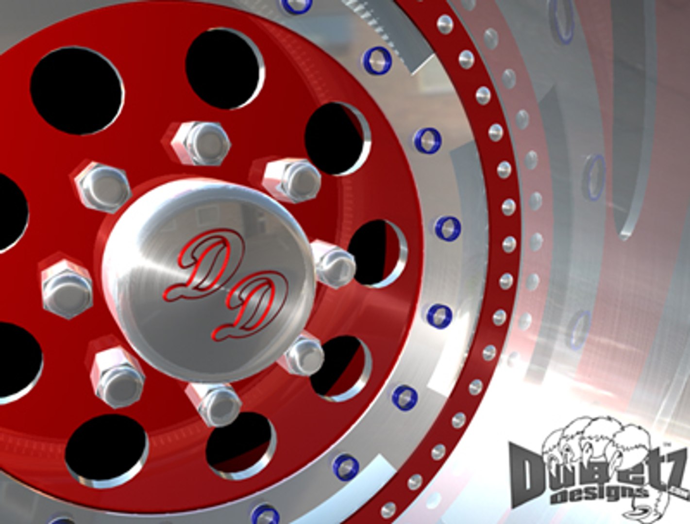 3d Designs Original Wheel Center