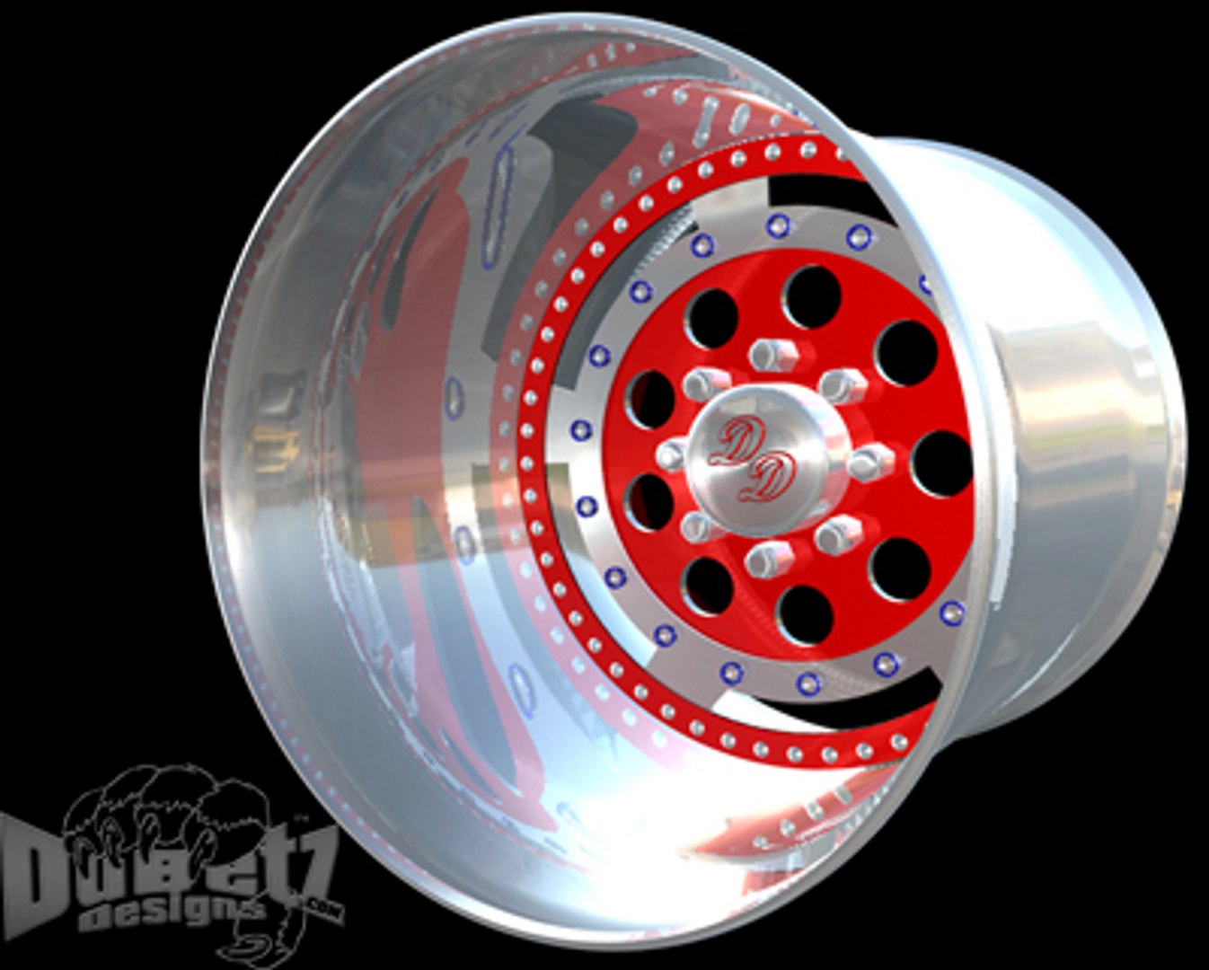 3d Designs Original Wheel Center