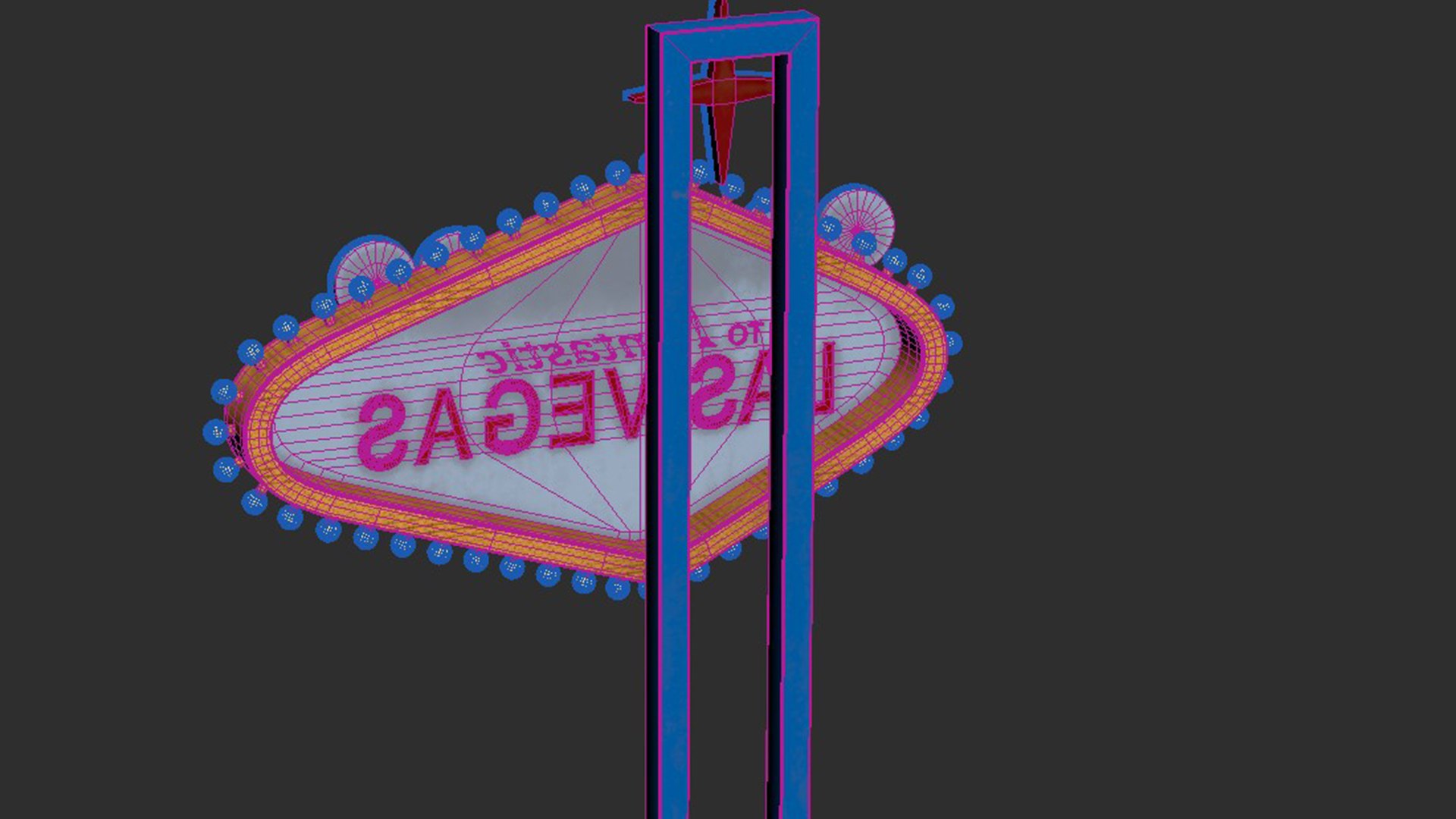 Sign Las Vegas 3D Model - TurboSquid 1753871
