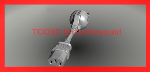 Power Cord 3D Models for Download | TurboSquid