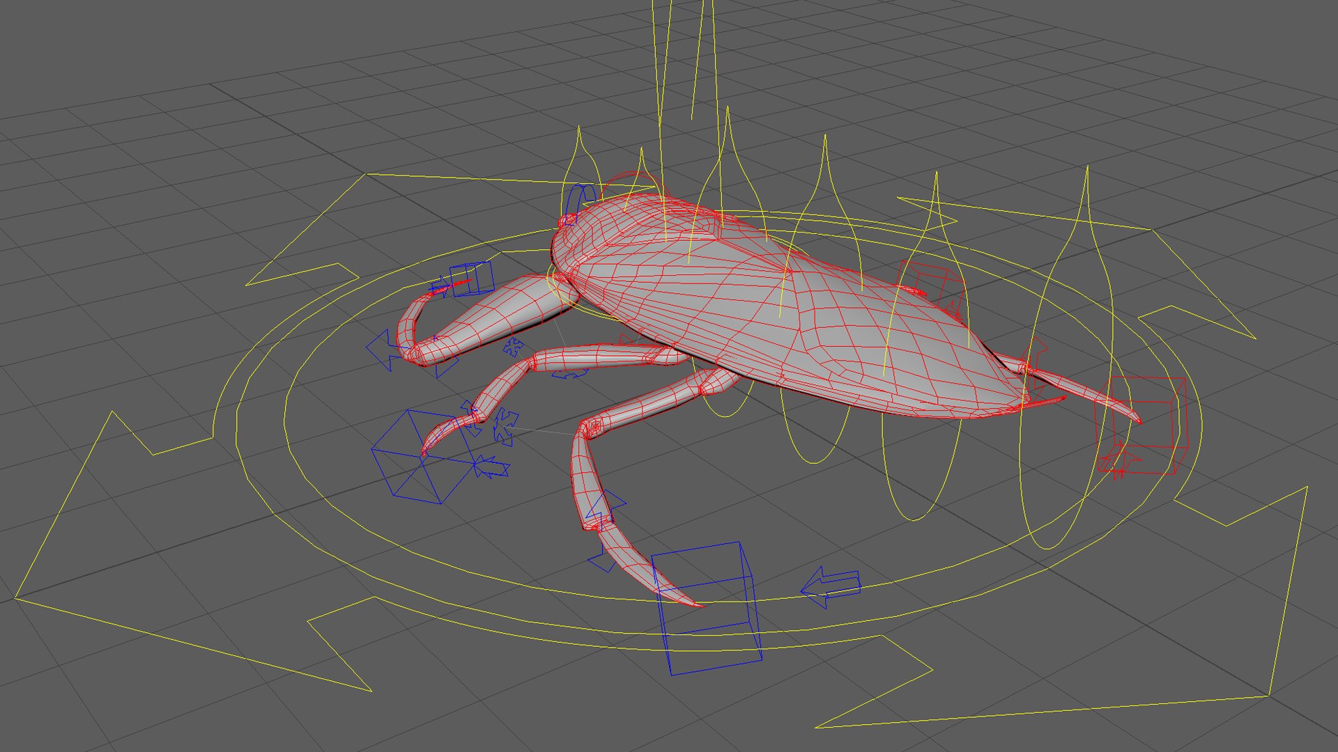 3D Rigged GiantWaterBug Model - TurboSquid 2013314