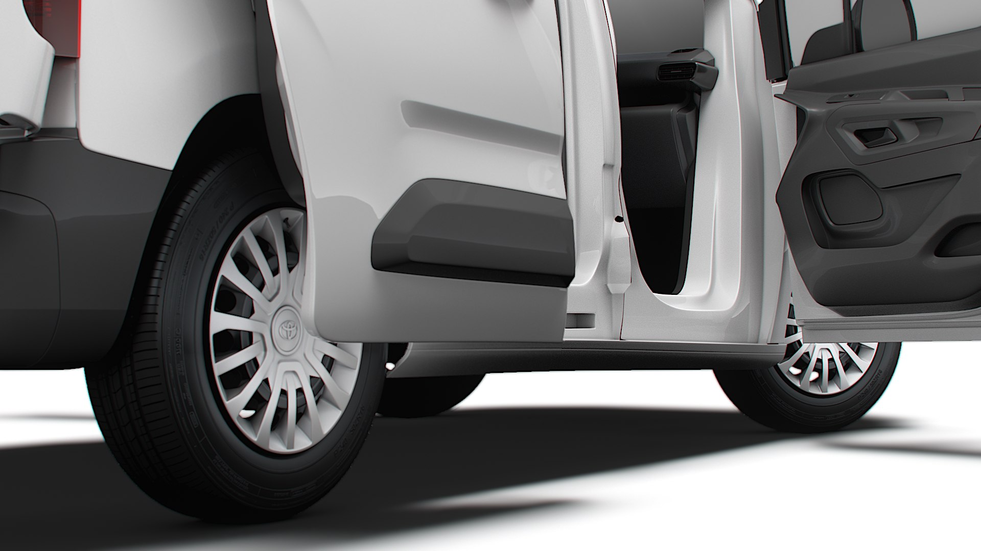 3D Toyota ProAce City Electric SWB Van HQ Interior 2024 - TurboSquid ...