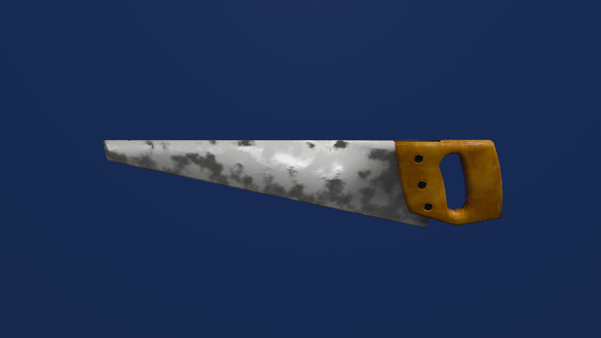 3D Old Saw Model - TurboSquid 2223733