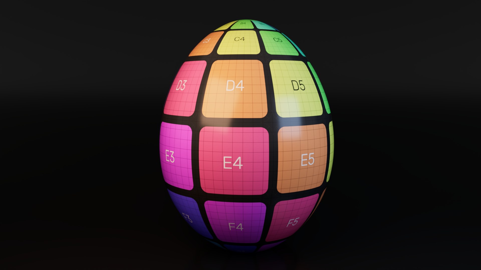 Free 3D Easter Egg Model - TurboSquid 2393394