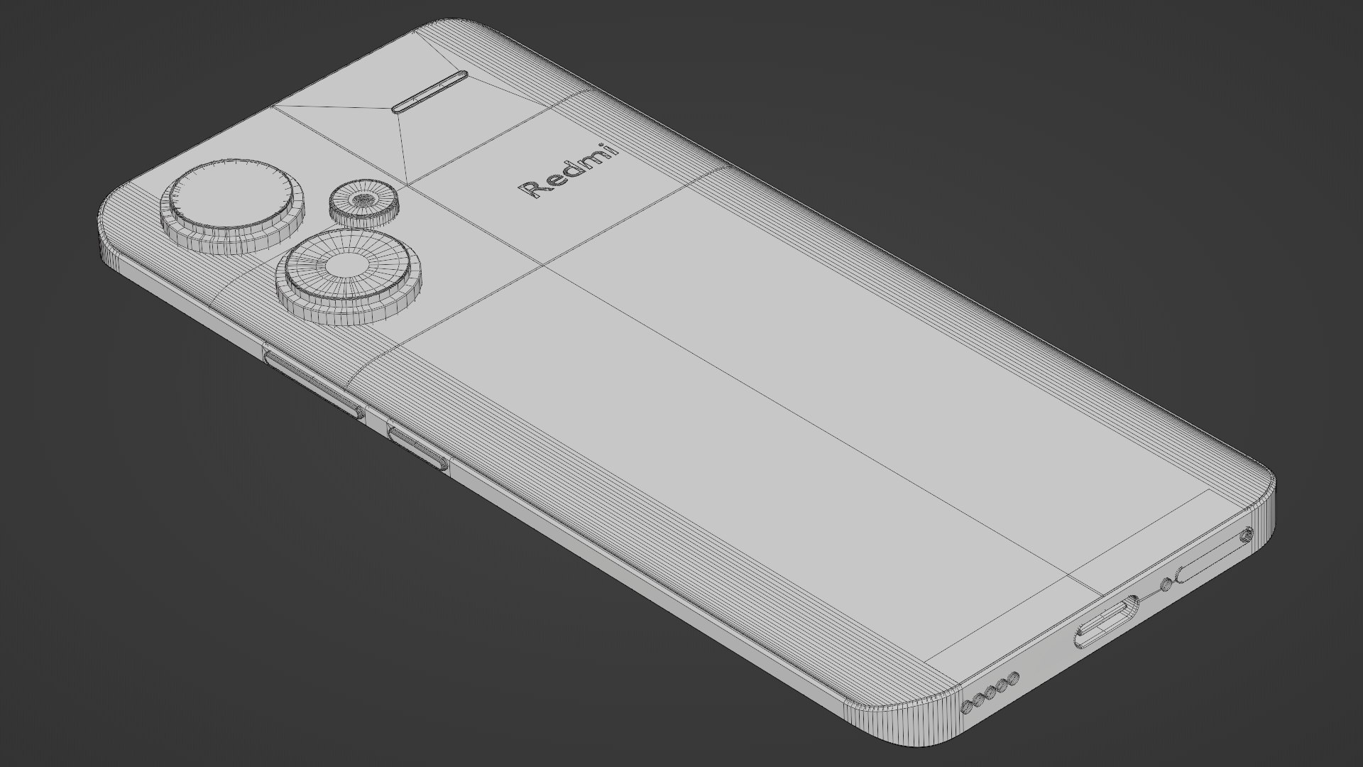 3D Xiaomi Redmi Note 13 Pro Plus - TurboSquid 2127349