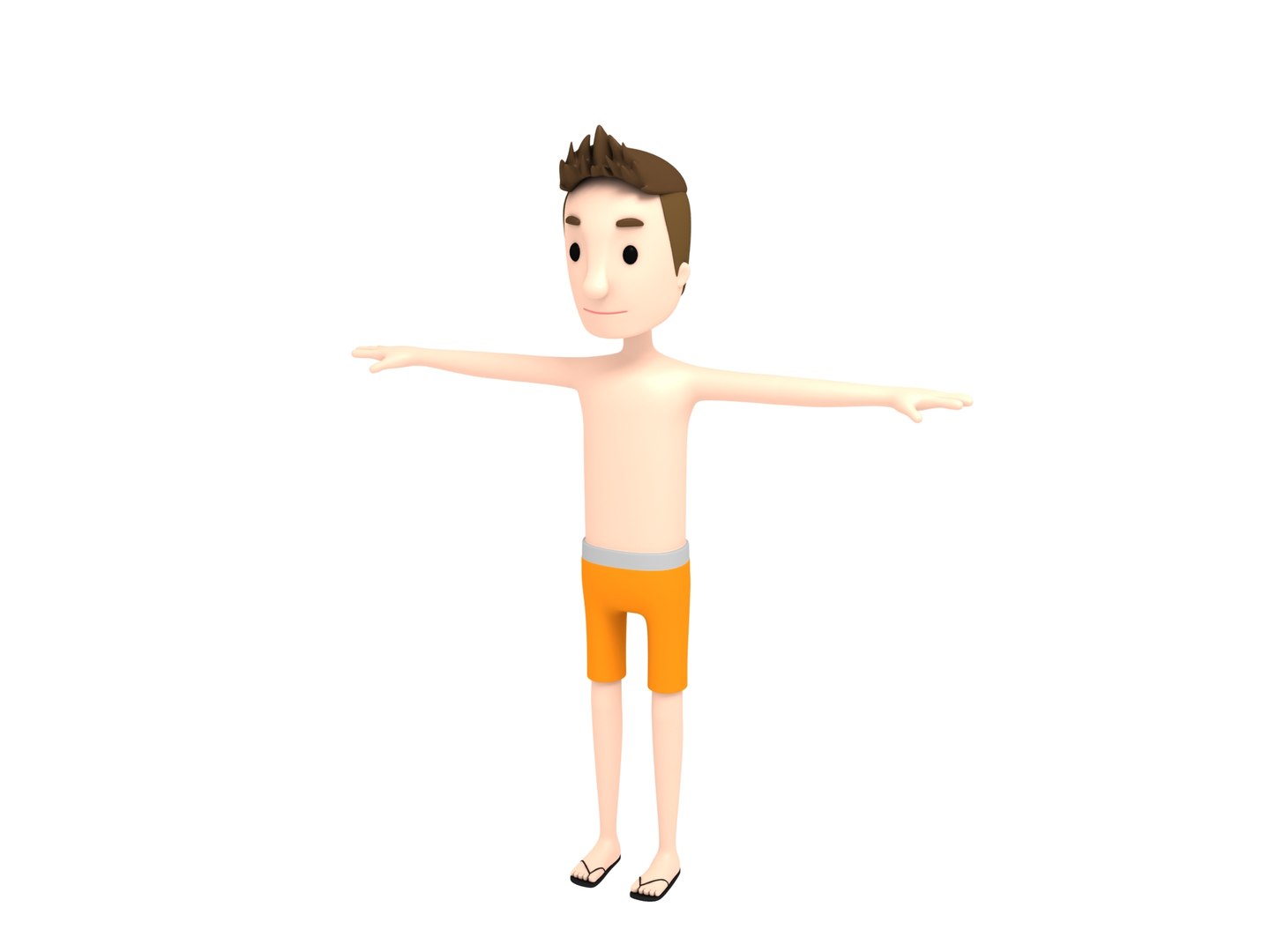 3D Cartoon Man Character Pack2 - TurboSquid 1380902