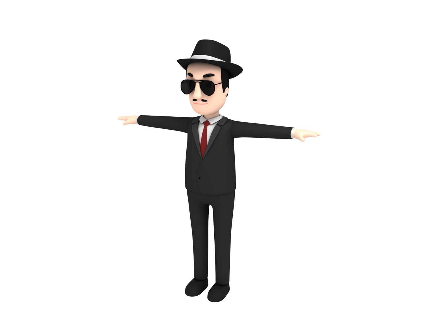 3D Cartoon Man Character Pack2 - TurboSquid 1380902