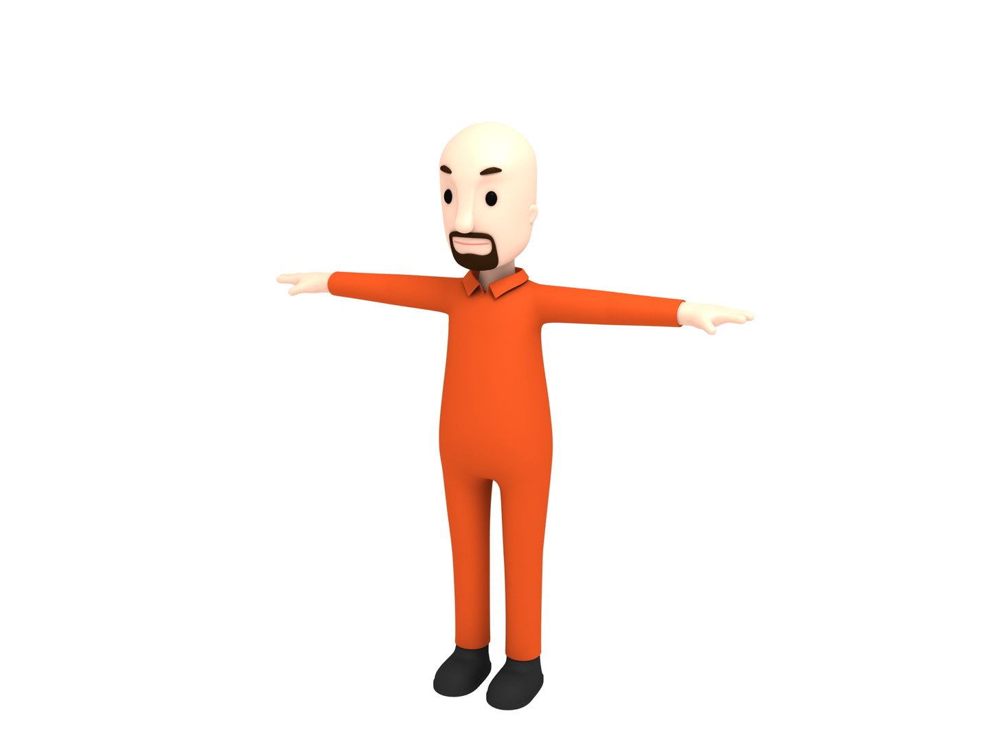 3D Cartoon Man Character Pack2 - TurboSquid 1380902