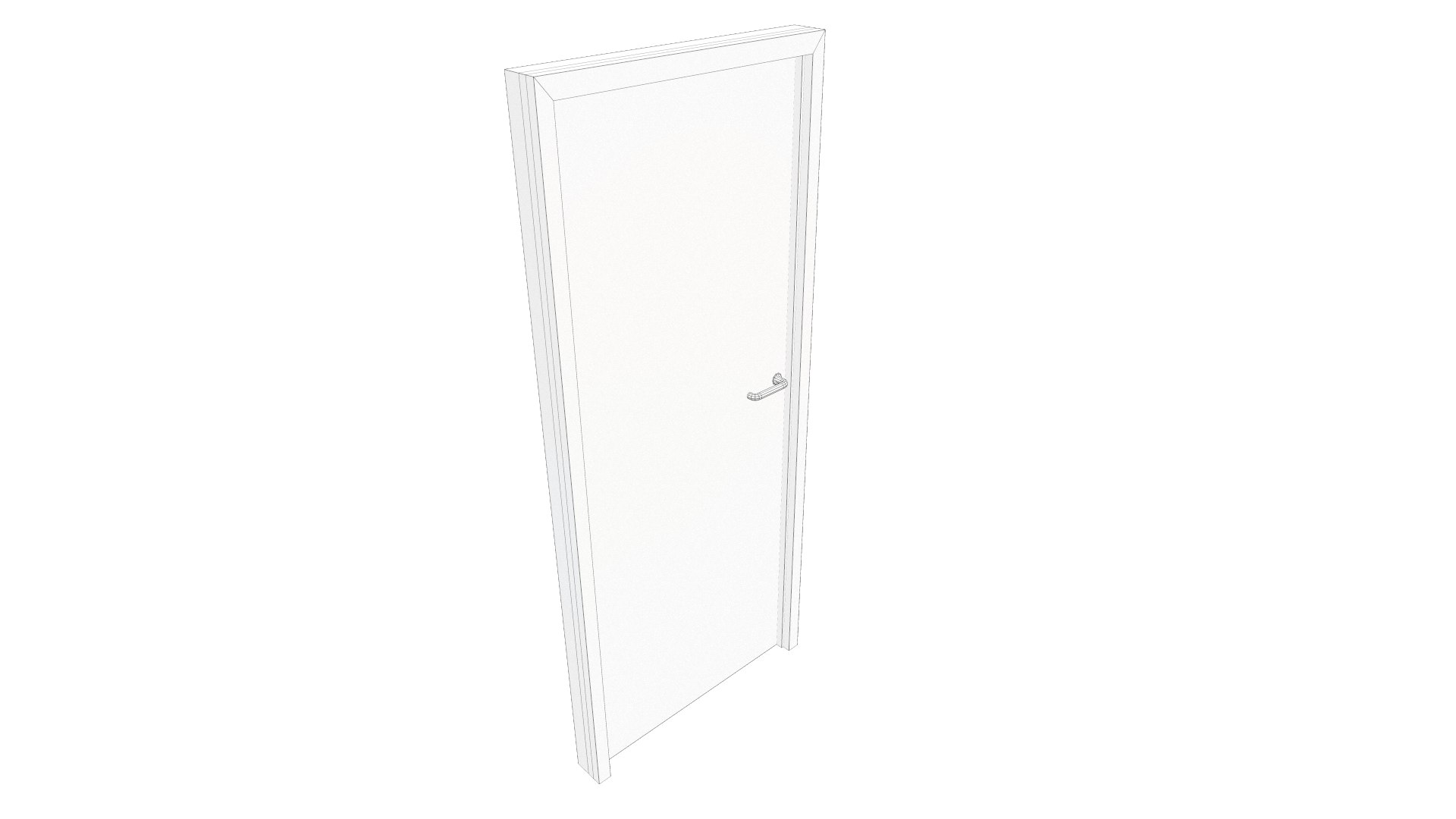 Door Push Pull 3D Model - TurboSquid 1897433