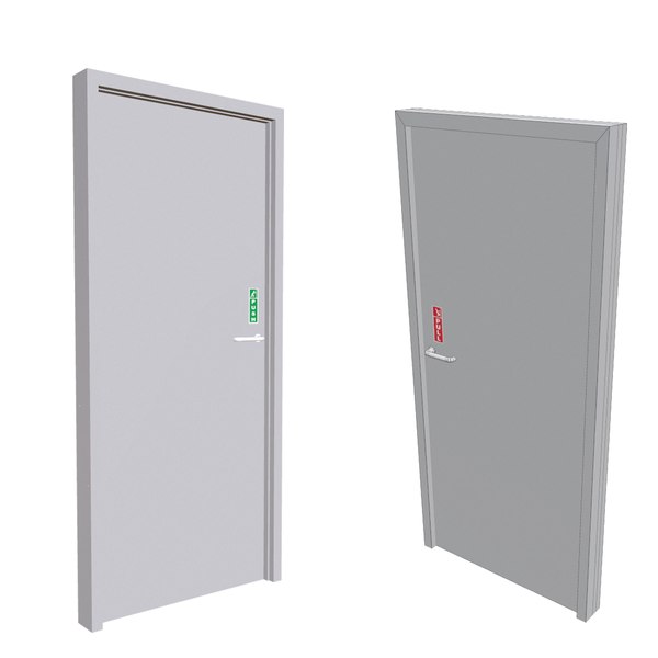 Door Push Pull 3D model - TurboSquid 1897433