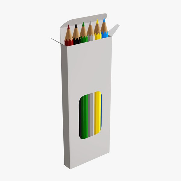 Window pencil box 3D model - TurboSquid 1666604