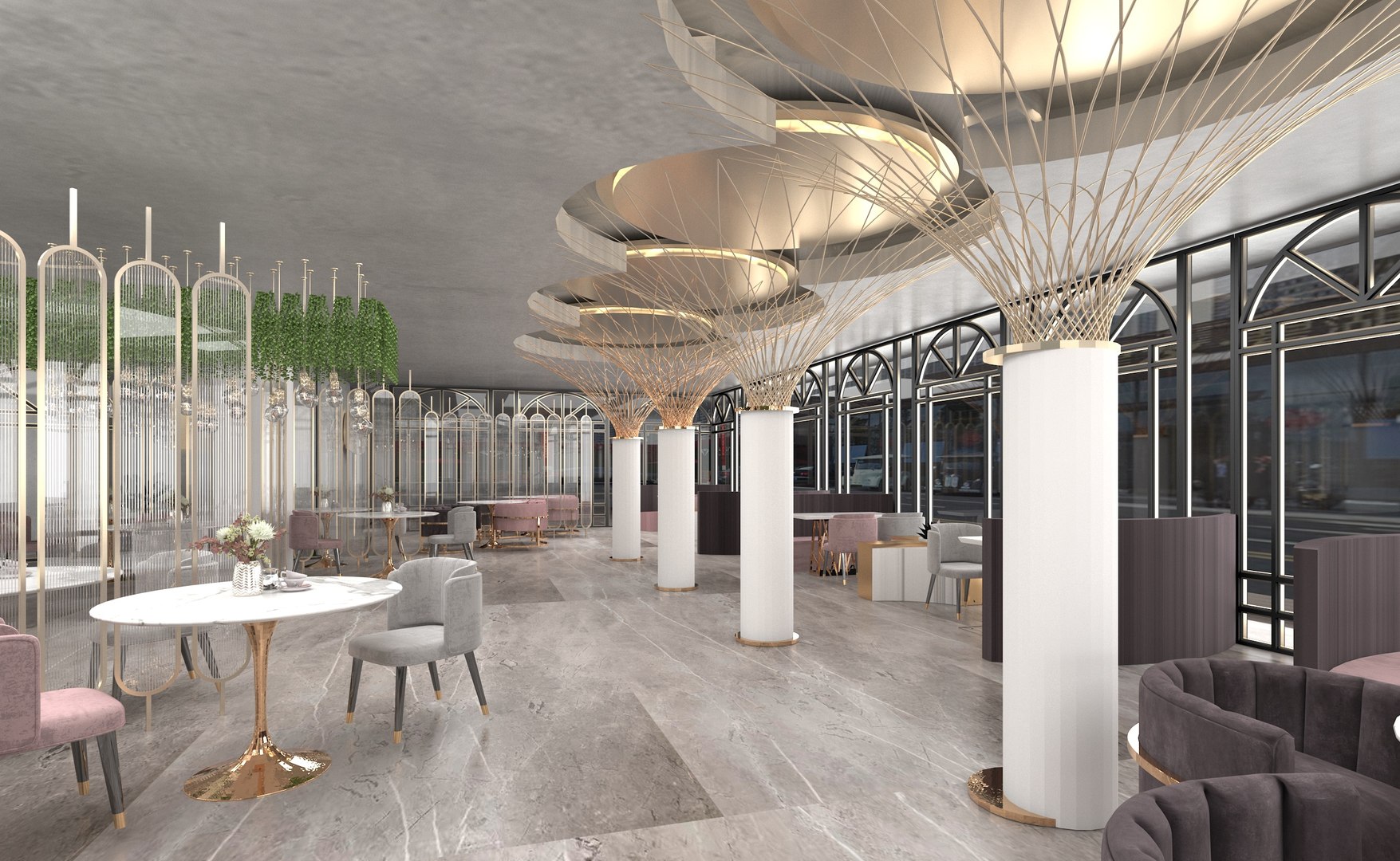 RESTAURANT AND CAFE BAR 3D Model - TurboSquid 1745853