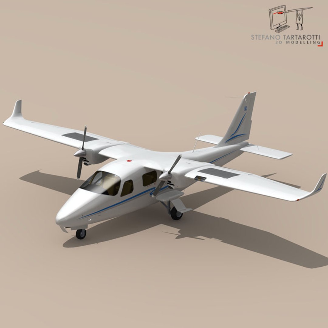 3d Model P2006t Aircraft Engines