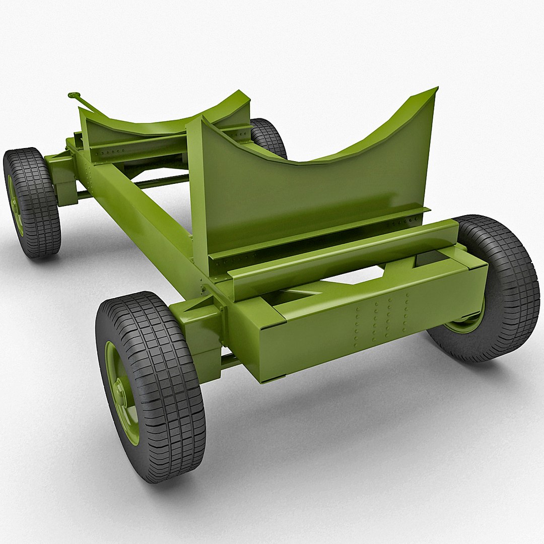 3d Bomb Cart V7 Model