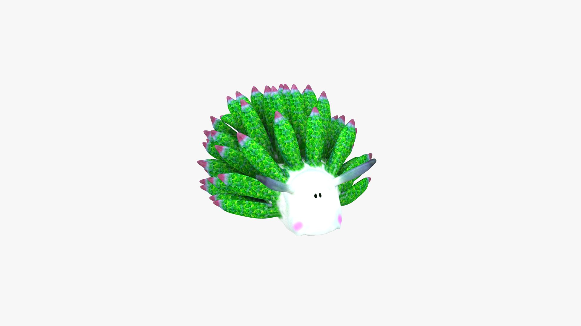 3D Leaf Sheep - Costasiella Kuroshimae Model - TurboSquid 1858799