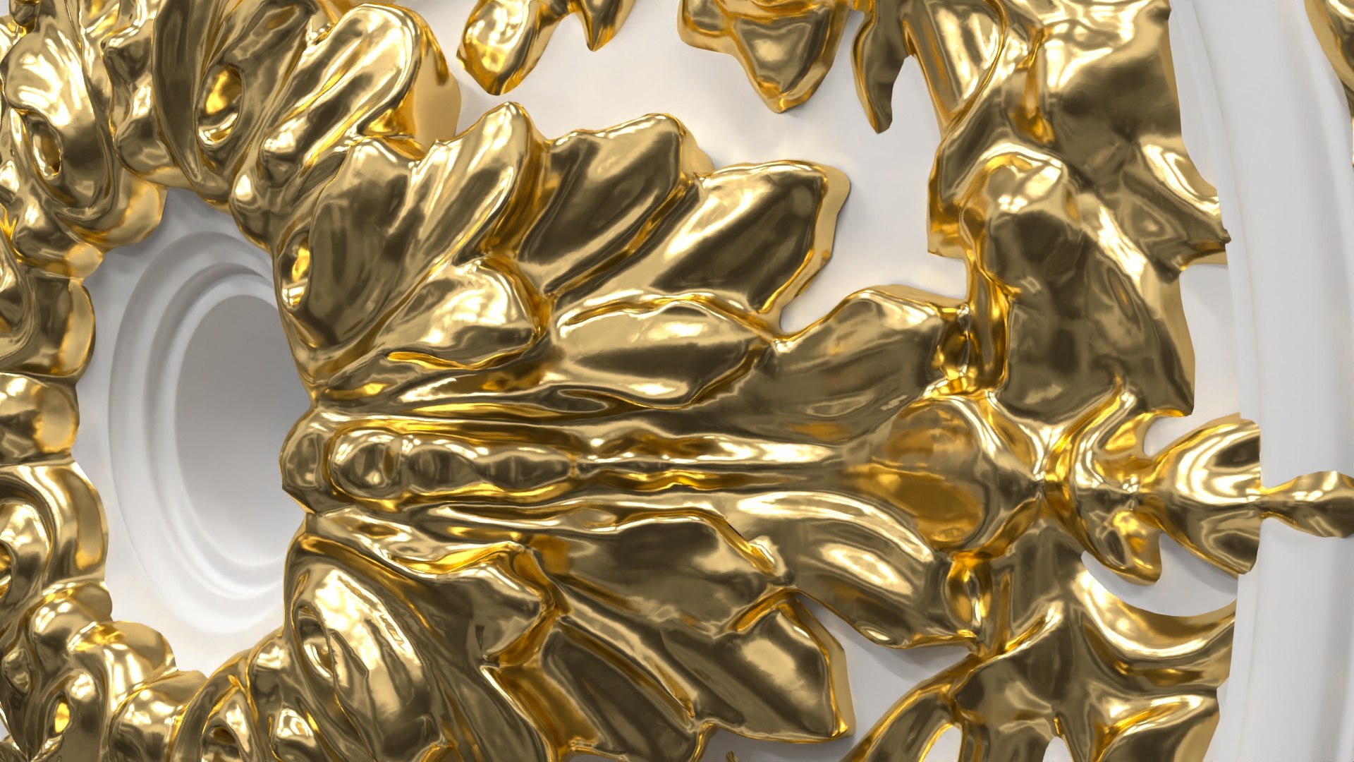 3D 3D Ceiling Sockets Gypsum Plaster DR2 - TurboSquid 2010539