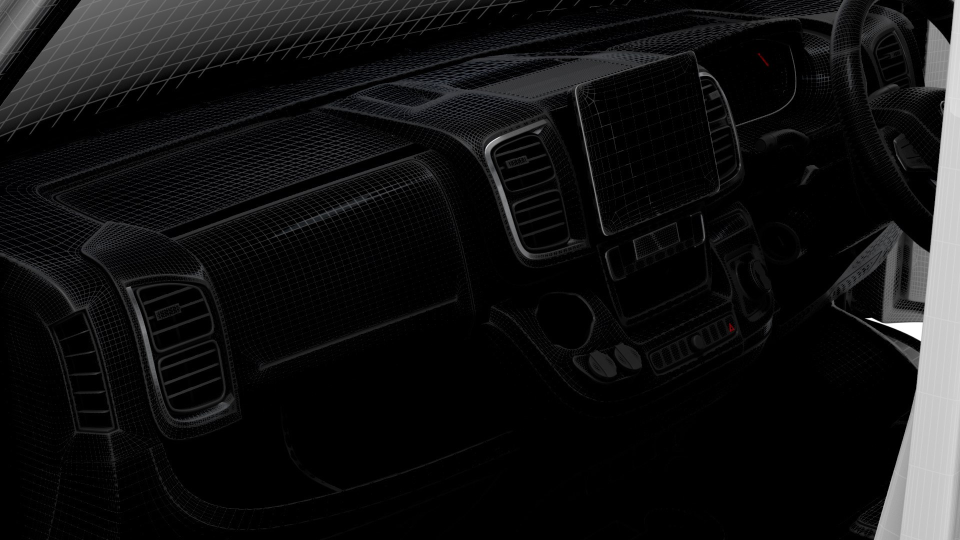 Stellantis Electric Panel Van HQ Interior L4H3 2025 3D Model ...