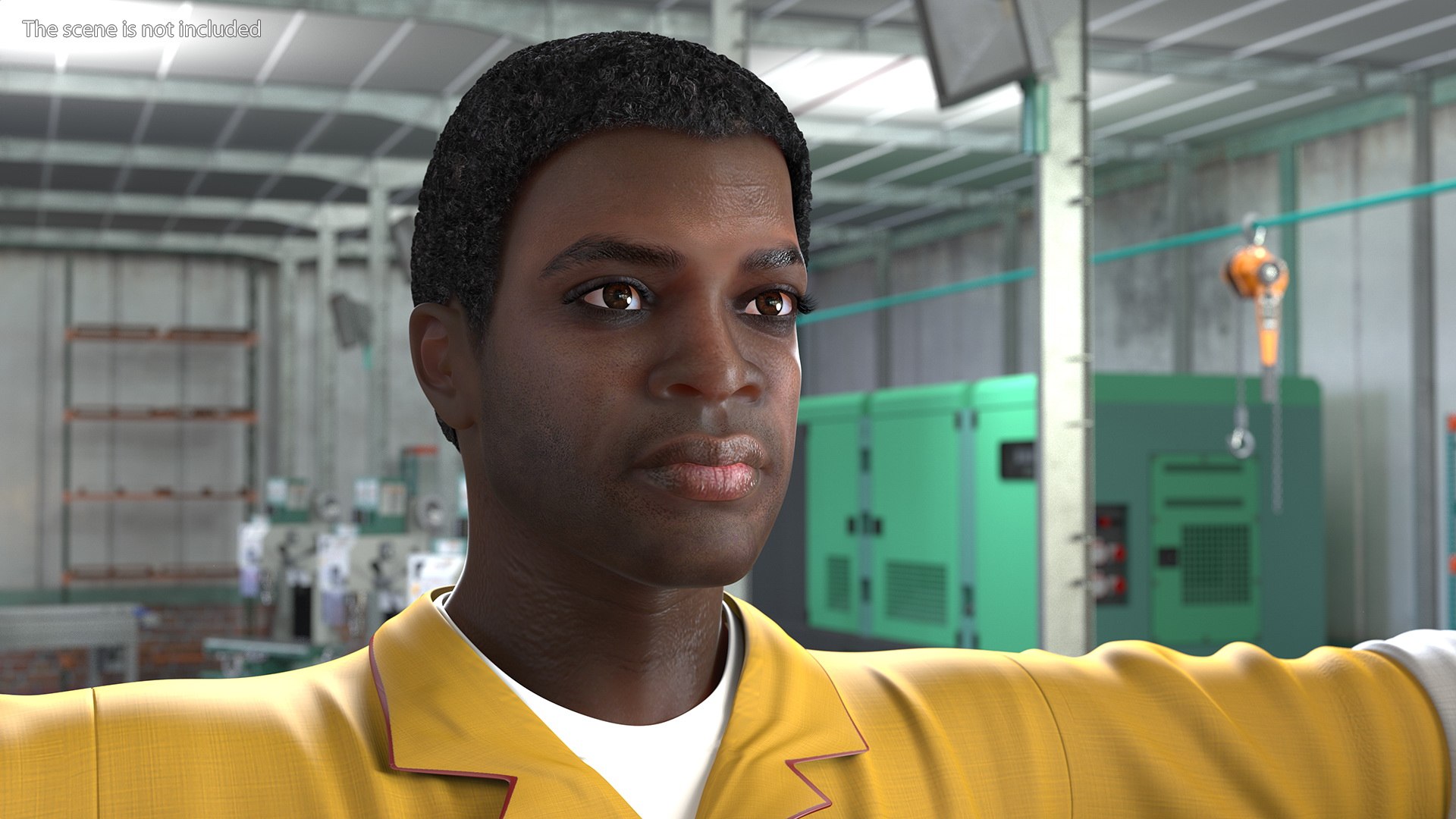 3D American Locksmith T Pose Model - TurboSquid 1706856