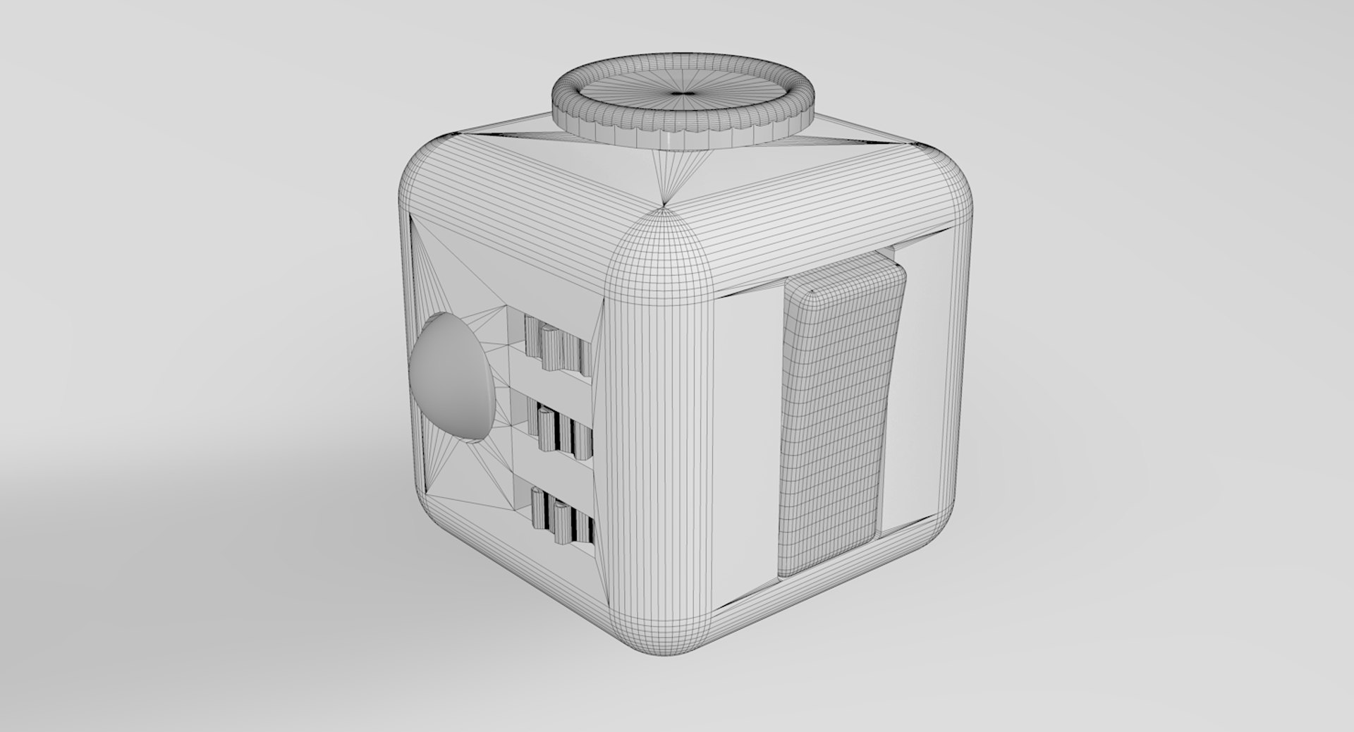 Free 3D Fidget Cube Model - TurboSquid 1370283