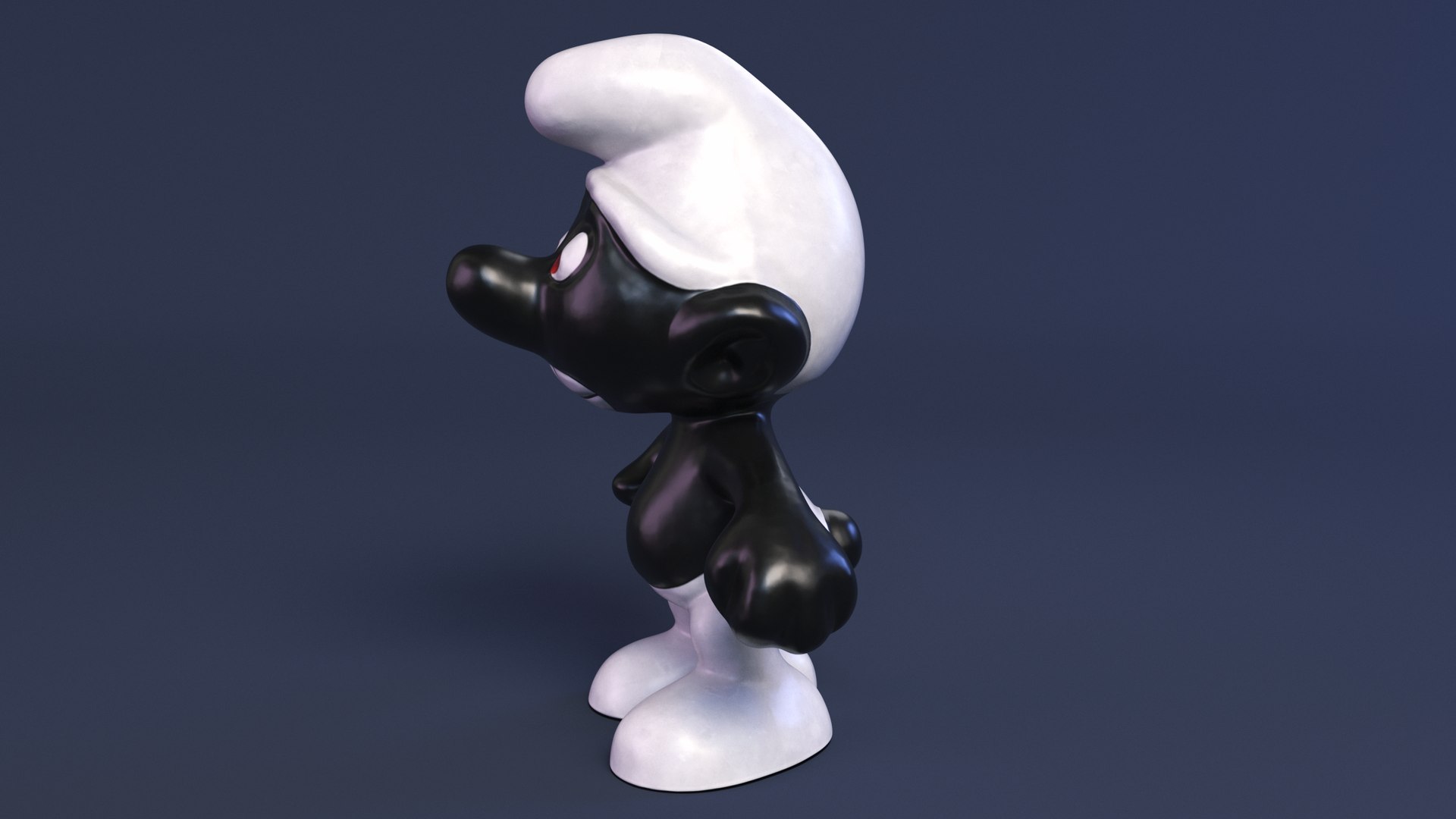 3D Smurf Angry Model - TurboSquid 2171811