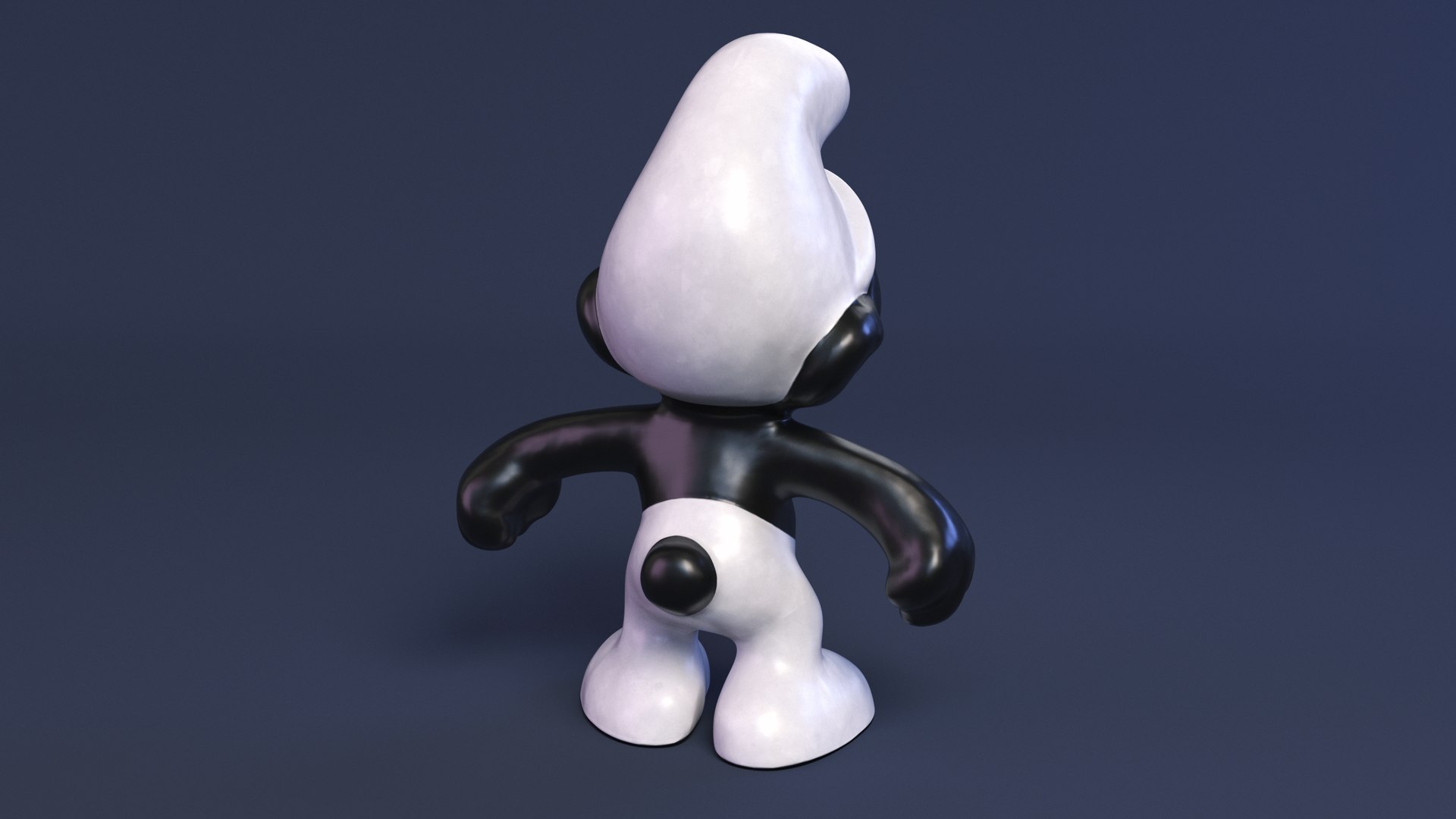 3D Smurf Angry Model - TurboSquid 2171811