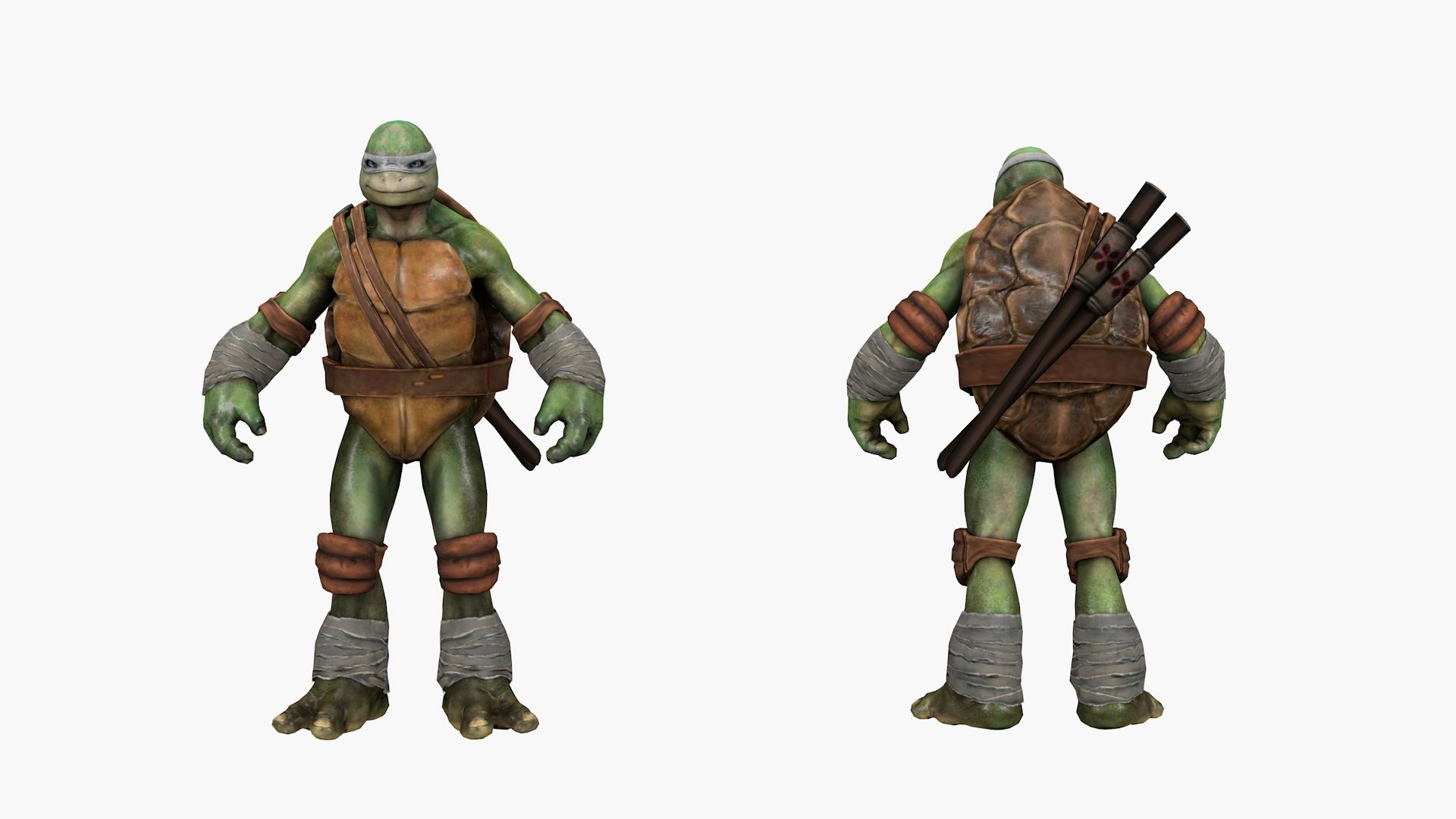 TMNT Leonardo 3D Model - TurboSquid 1881300