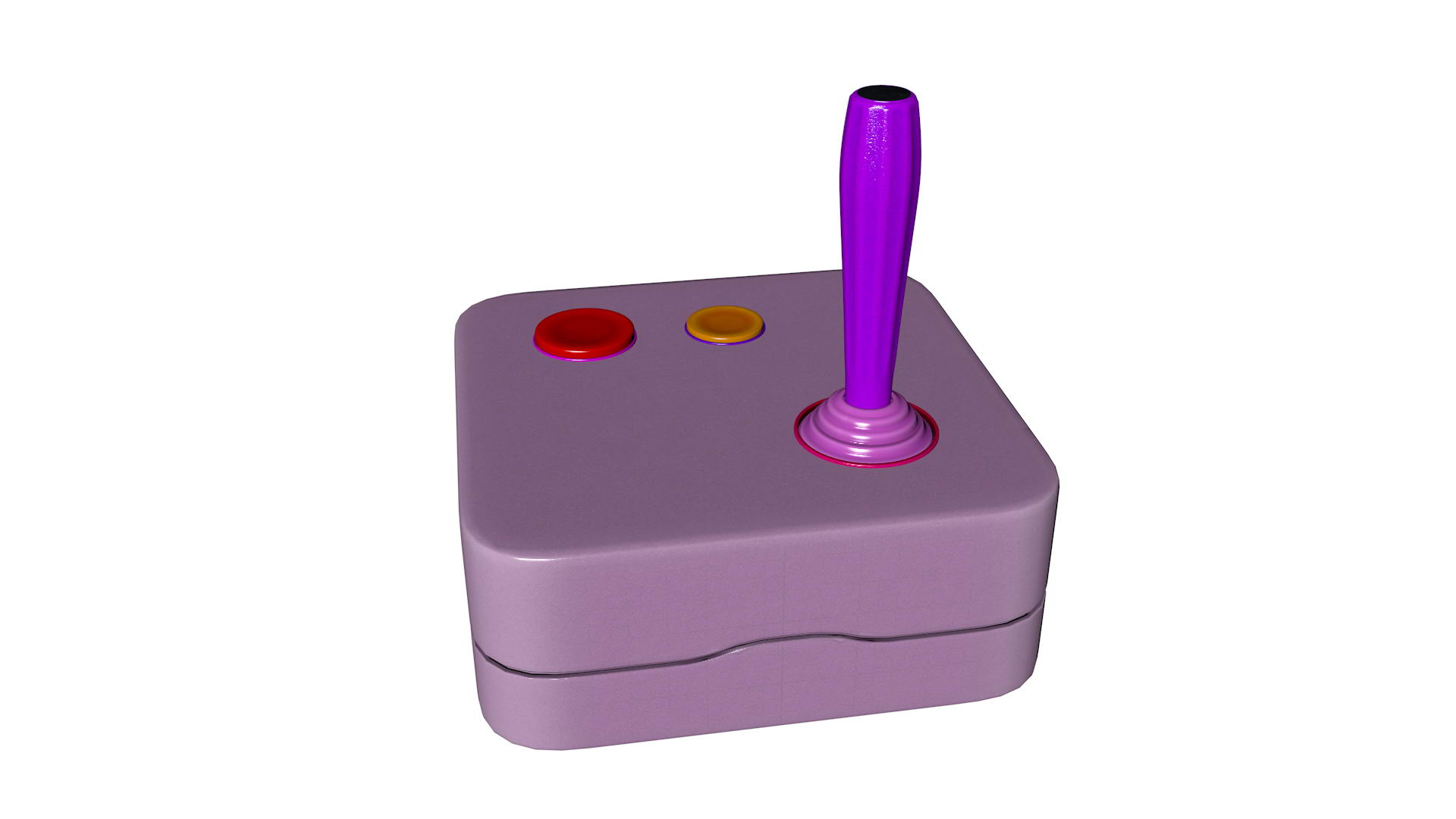 3D Pink Joystick - TurboSquid 1216015