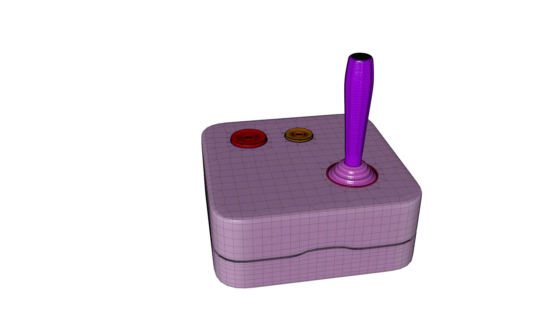 3D Pink Joystick - TurboSquid 1216015