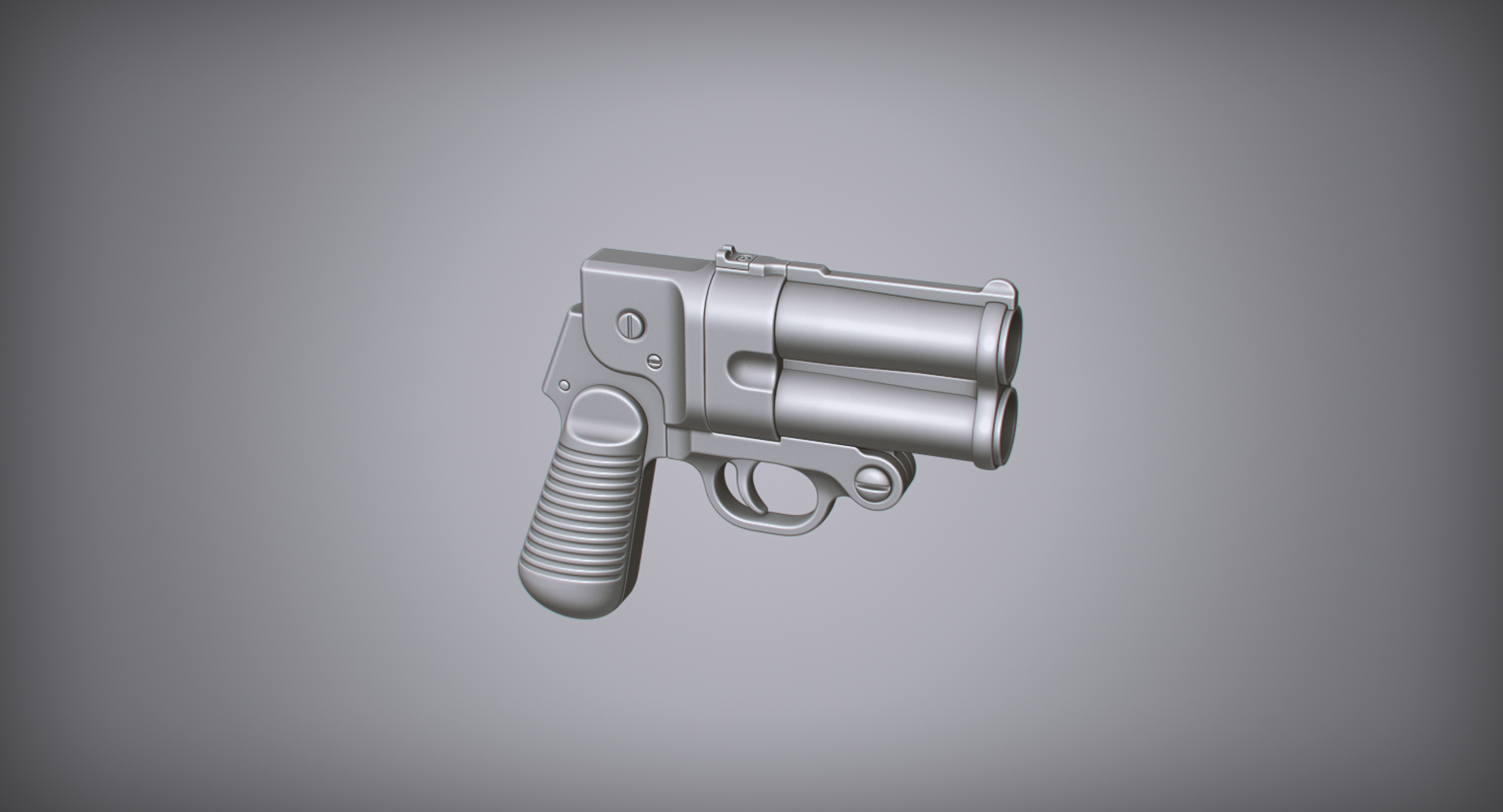 Flare Gun 3D Model | 1145978 | TurboSquid