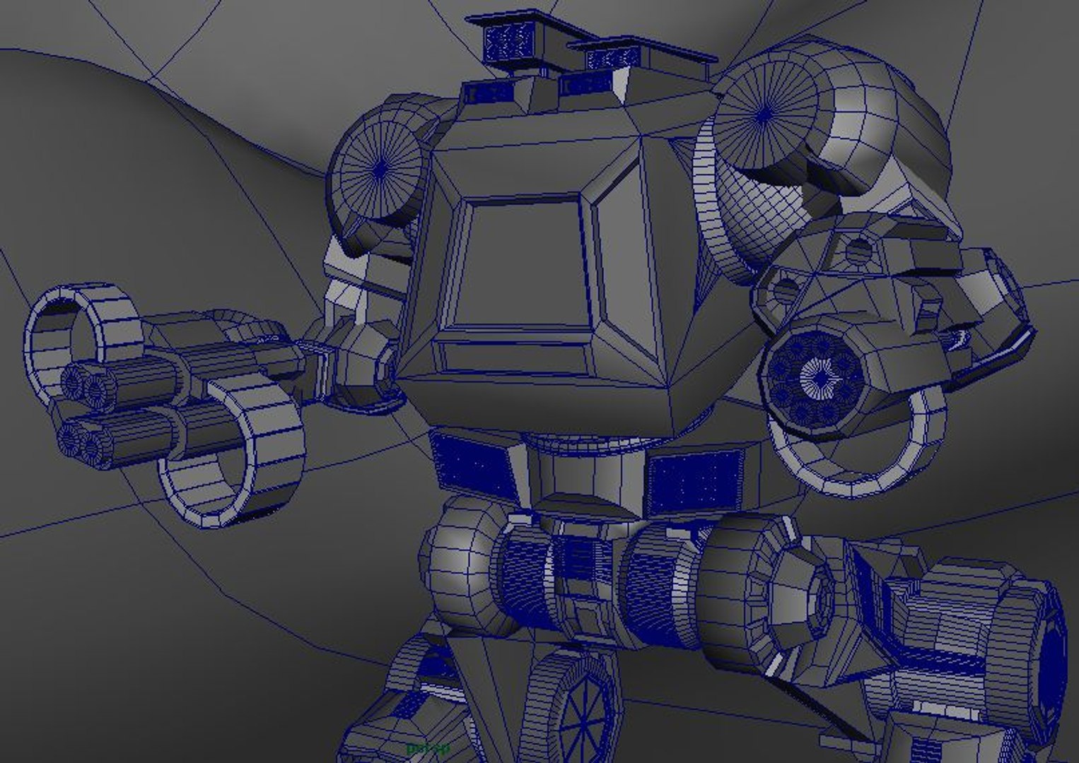 Mech 3d Model