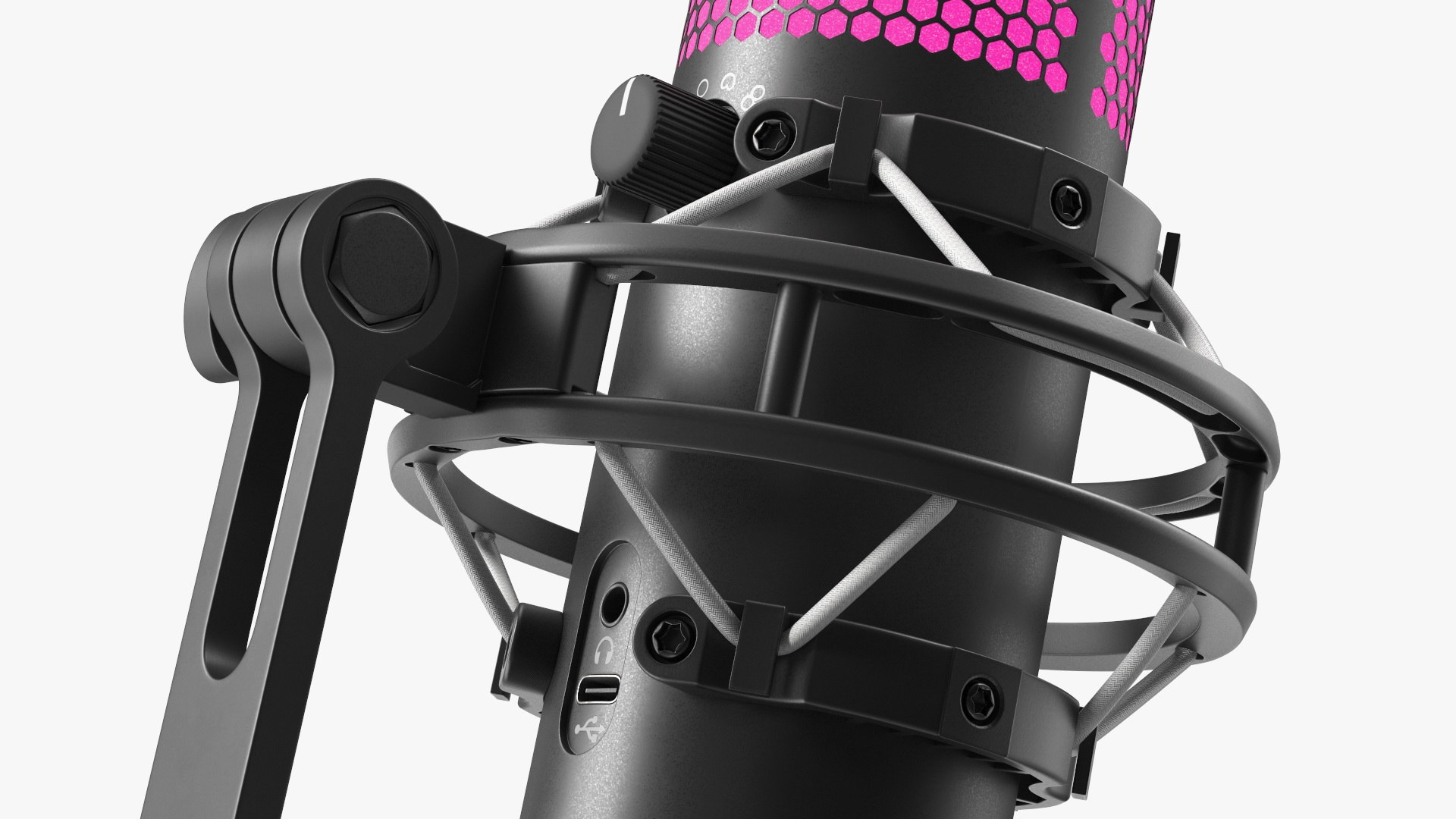 3D HyperX Gaming Microphone QuadCast S Black model - TurboSquid 2161857