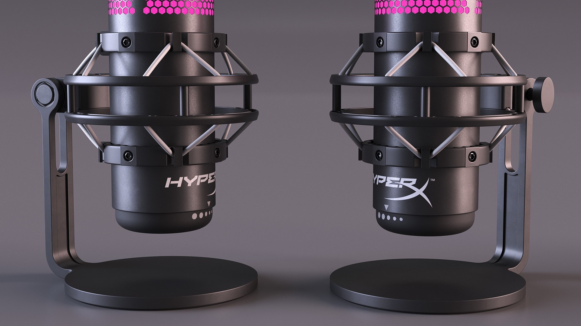 3D HyperX Gaming Microphone QuadCast S Black model - TurboSquid 2161857