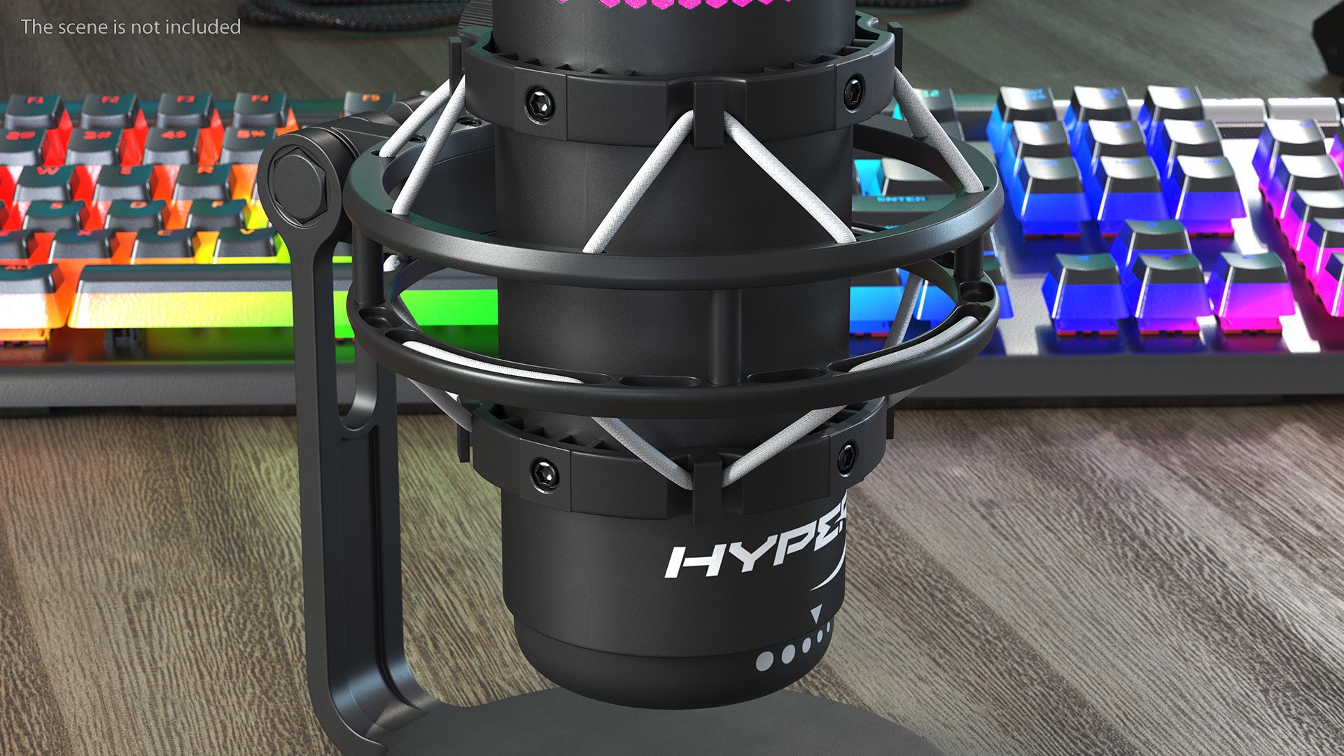 3D HyperX Gaming Microphone QuadCast S Black Model - TurboSquid 2161857