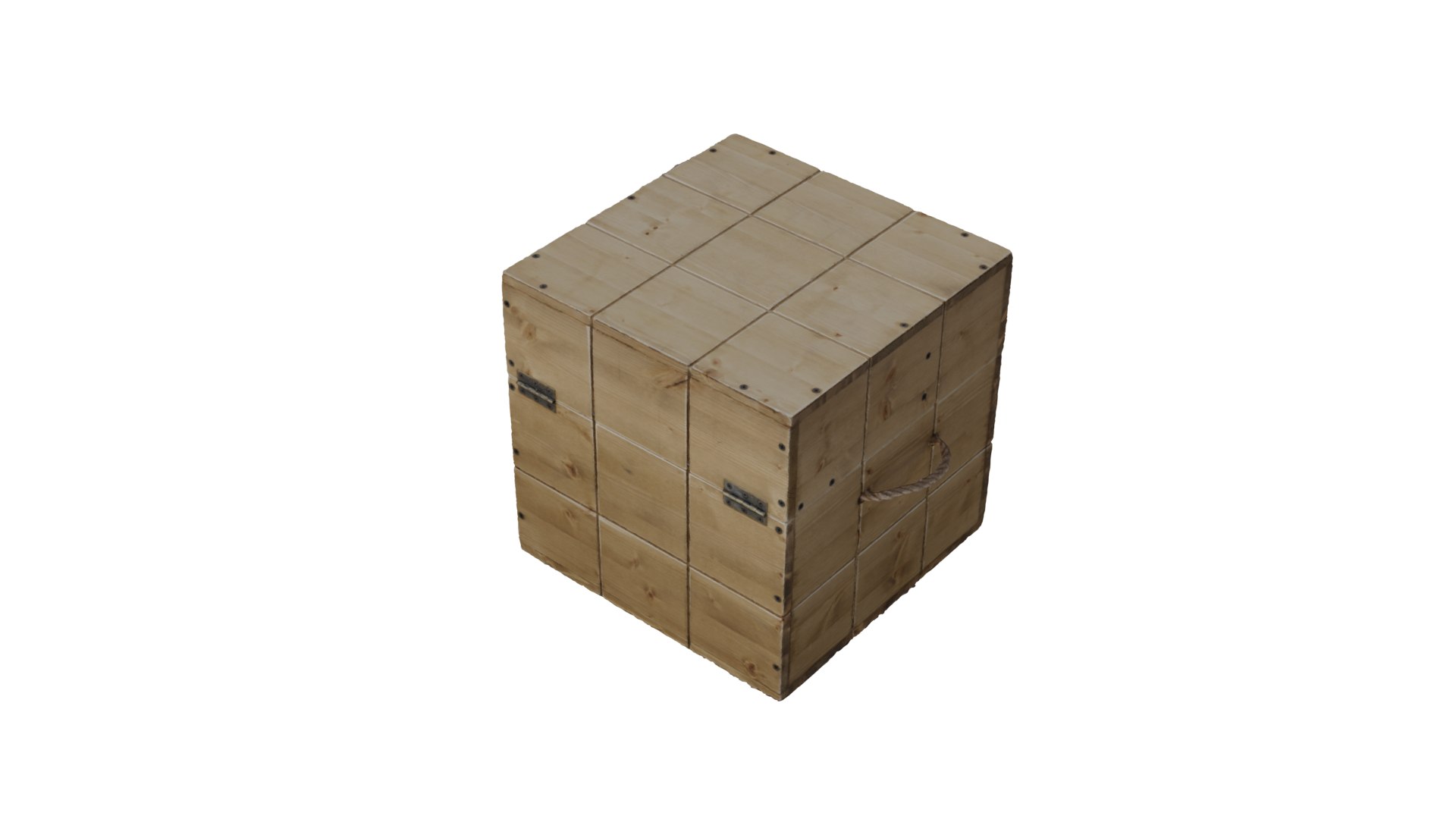 Cube Box 3D - TurboSquid 1851014