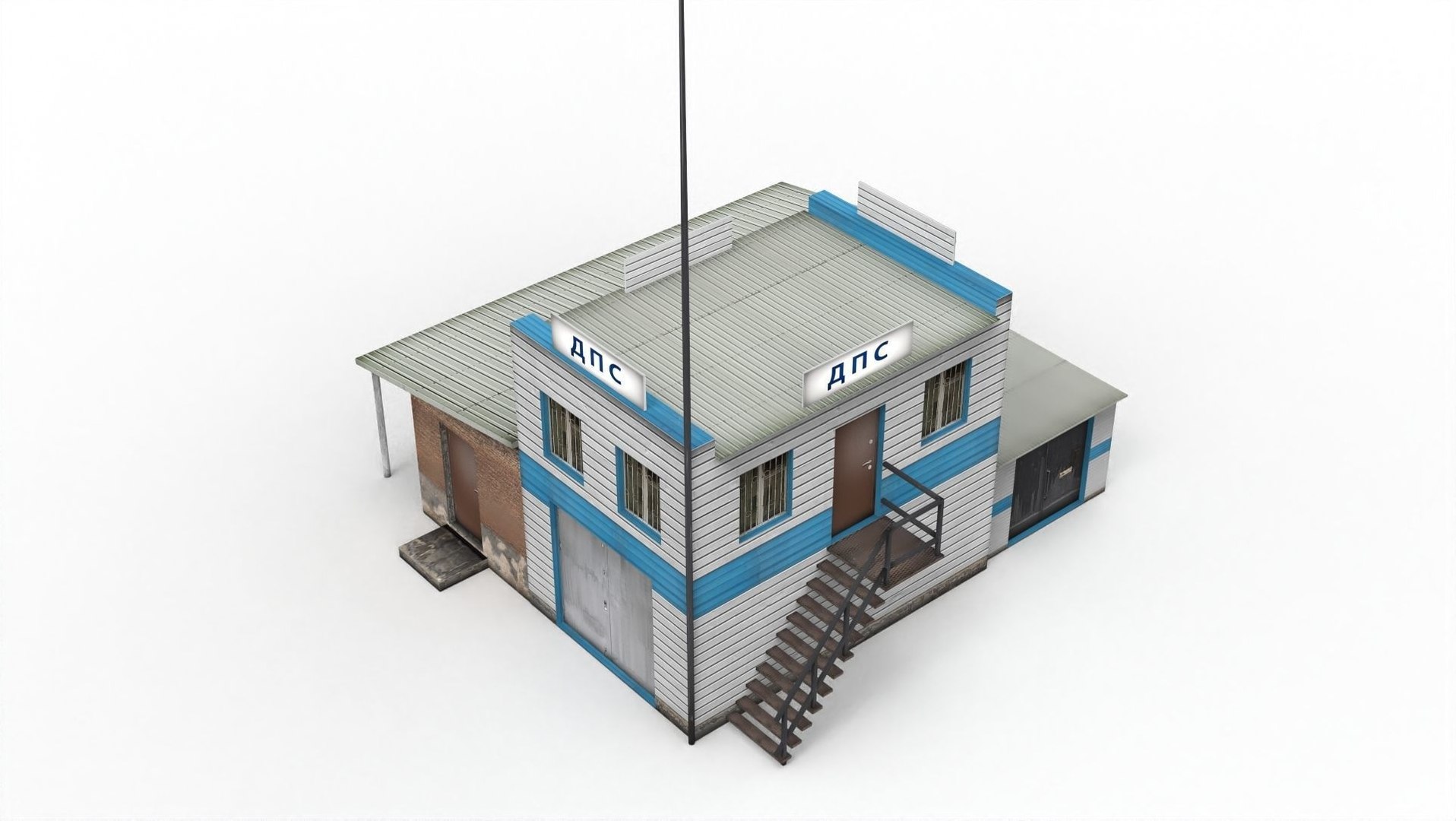 Police Post 3D Model - TurboSquid 1715859