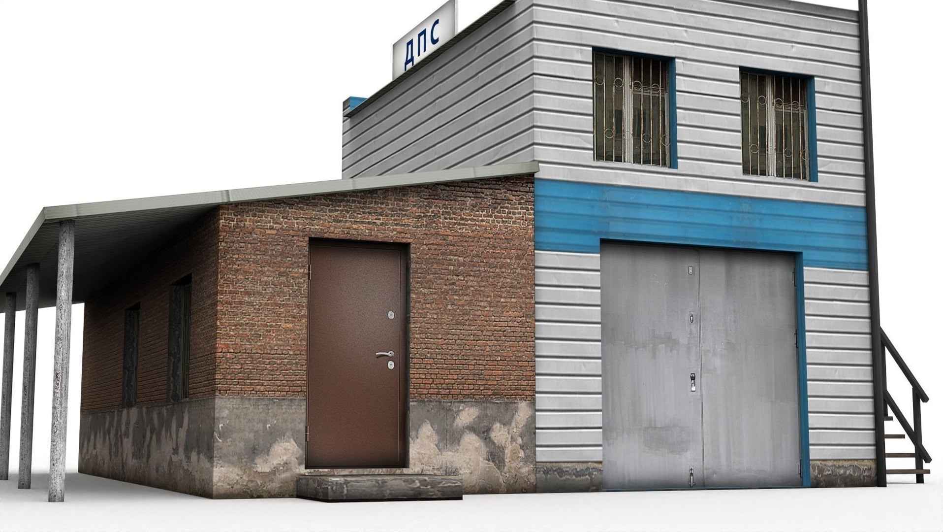 Police Post 3D Model - TurboSquid 1715859