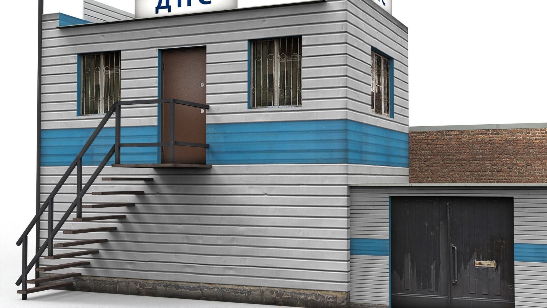 Police Post 3D Model - TurboSquid 1715859