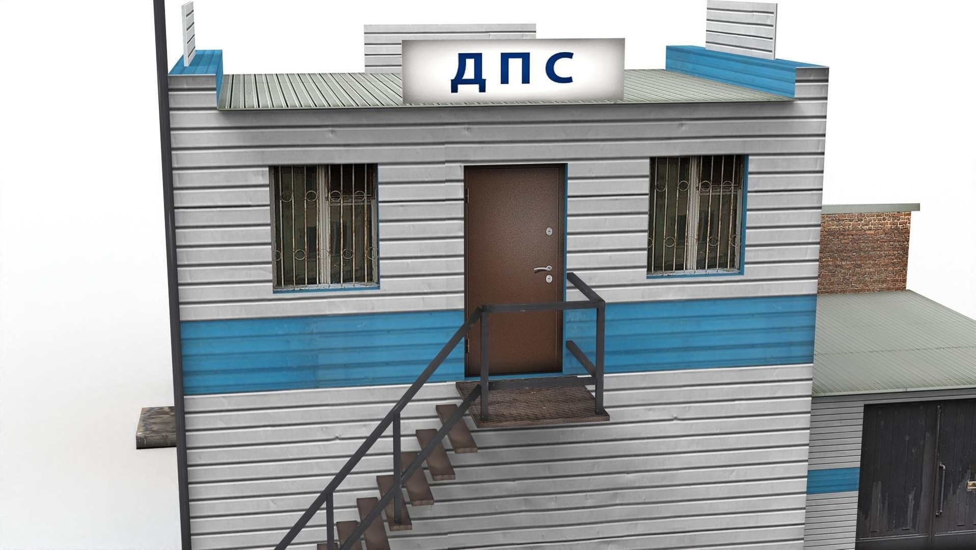 Police Post 3D Model - TurboSquid 1715859