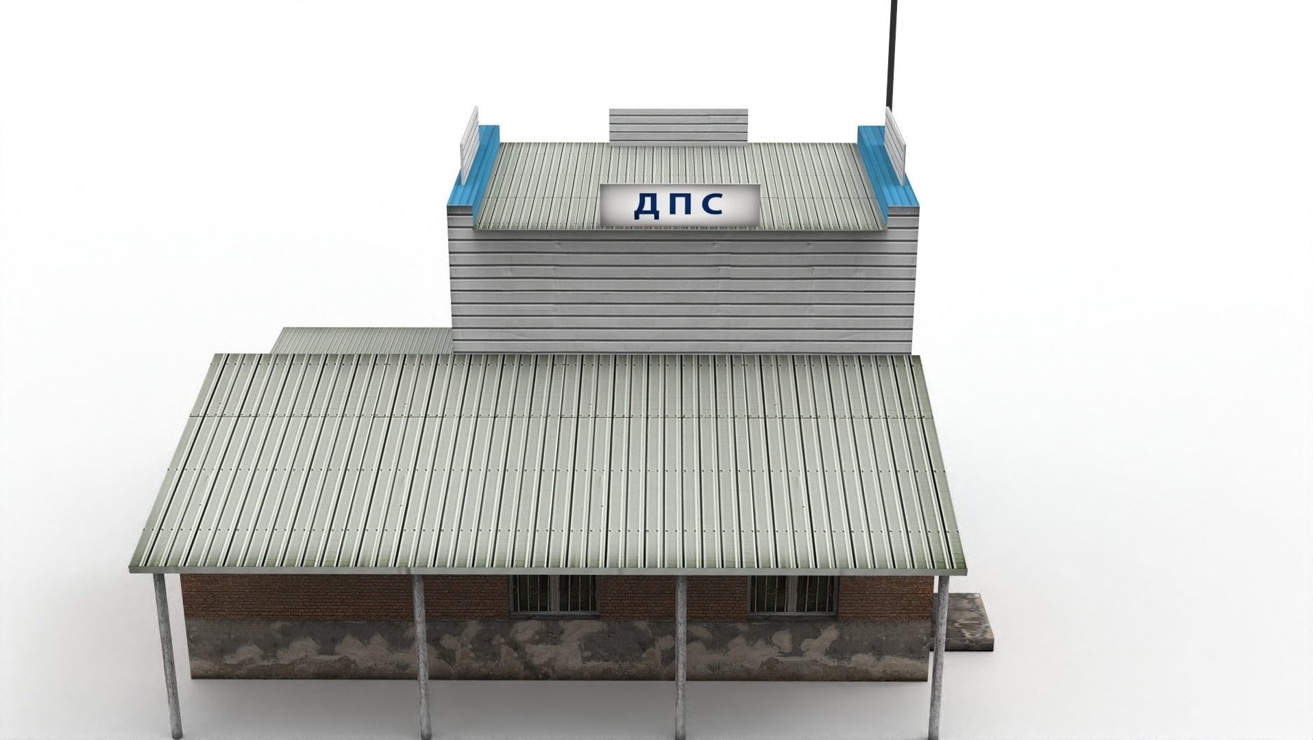 Police Post 3D Model - TurboSquid 1715859