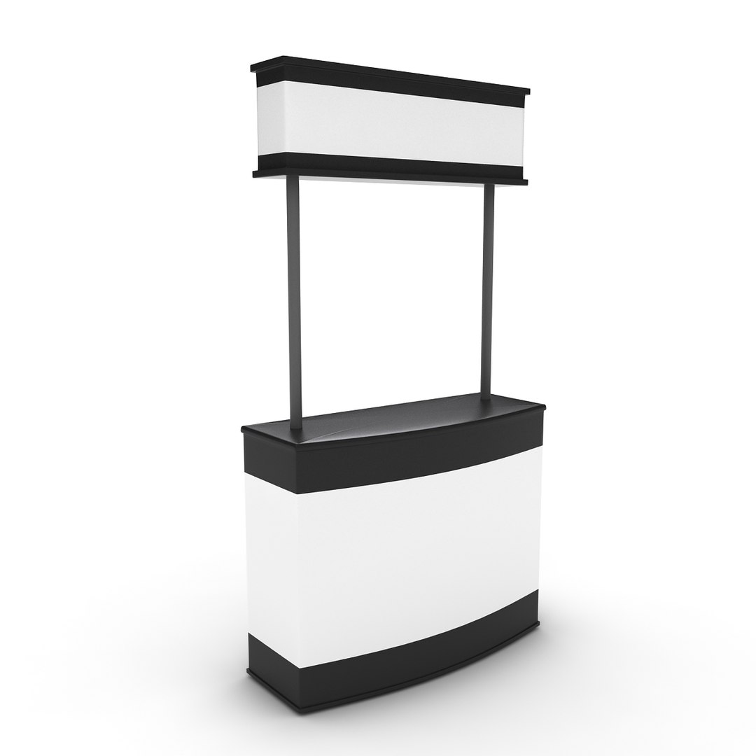 3D Trade Stand - TurboSquid 1367238