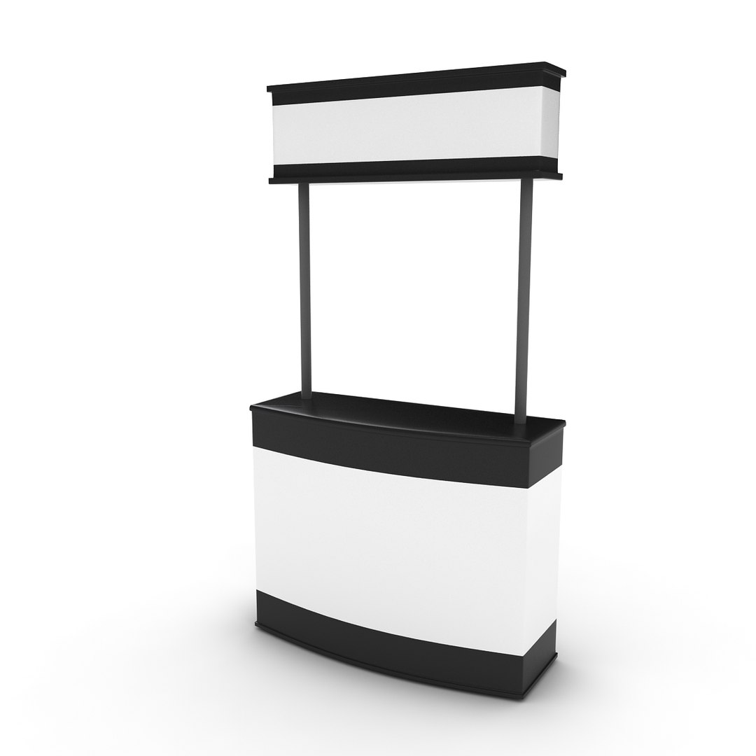 3D Trade Stand - TurboSquid 1367238