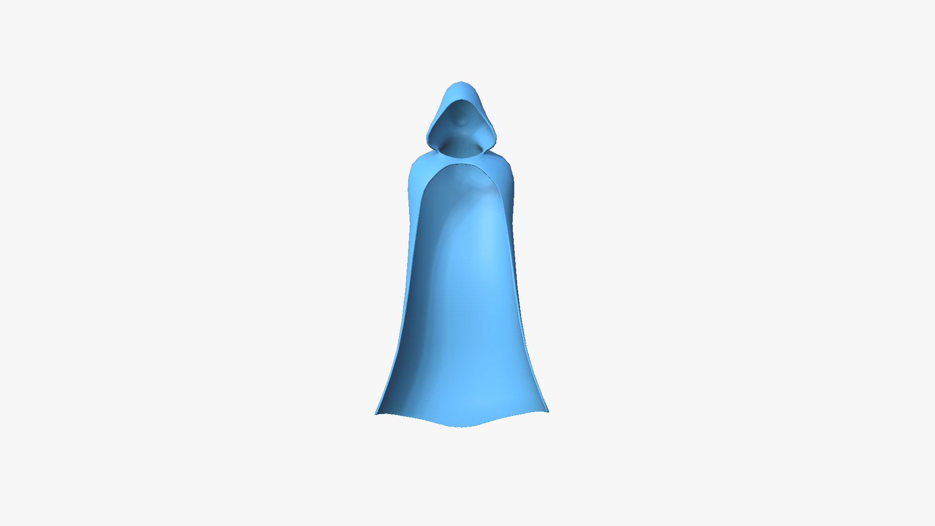Medieval Cloak A09 Blue Orange - Fantasy Character Design 3D Model ...