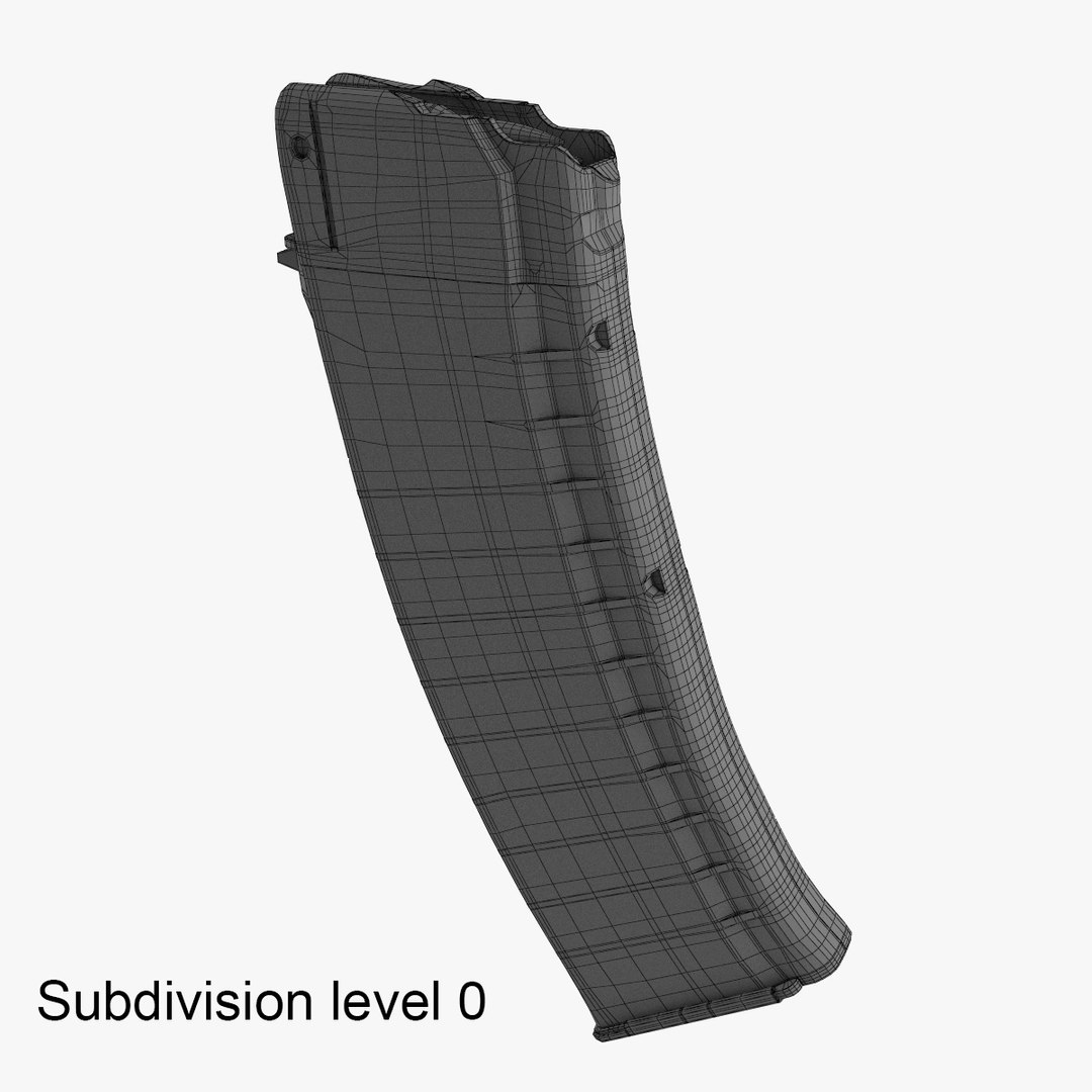 3d Ak 5 45x39mm Magazine Model