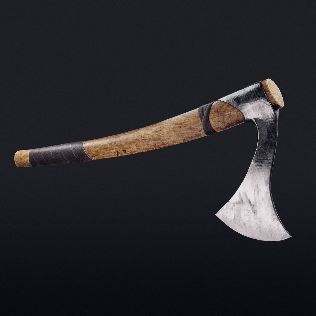 3D Axe Franciska PBR - TurboSquid 1992462